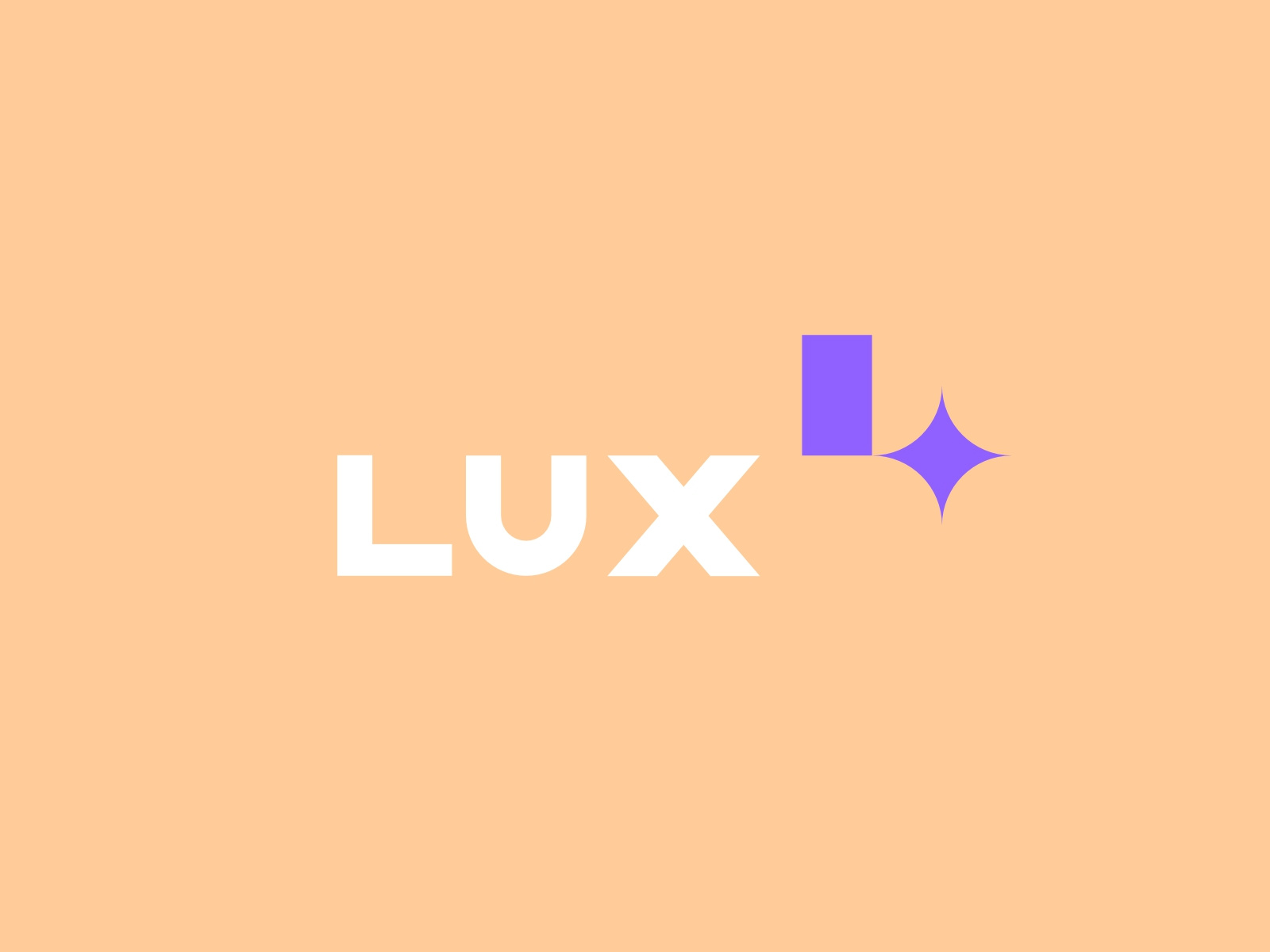 LUX architectural lighting design logo: L letter building spark by Alex ...