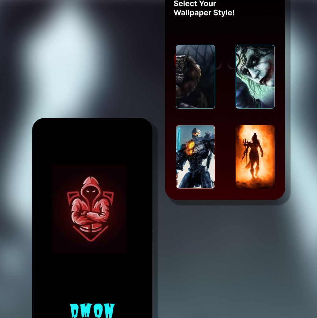 wallpaper UI design by UI/UX Srushti on Dribbble