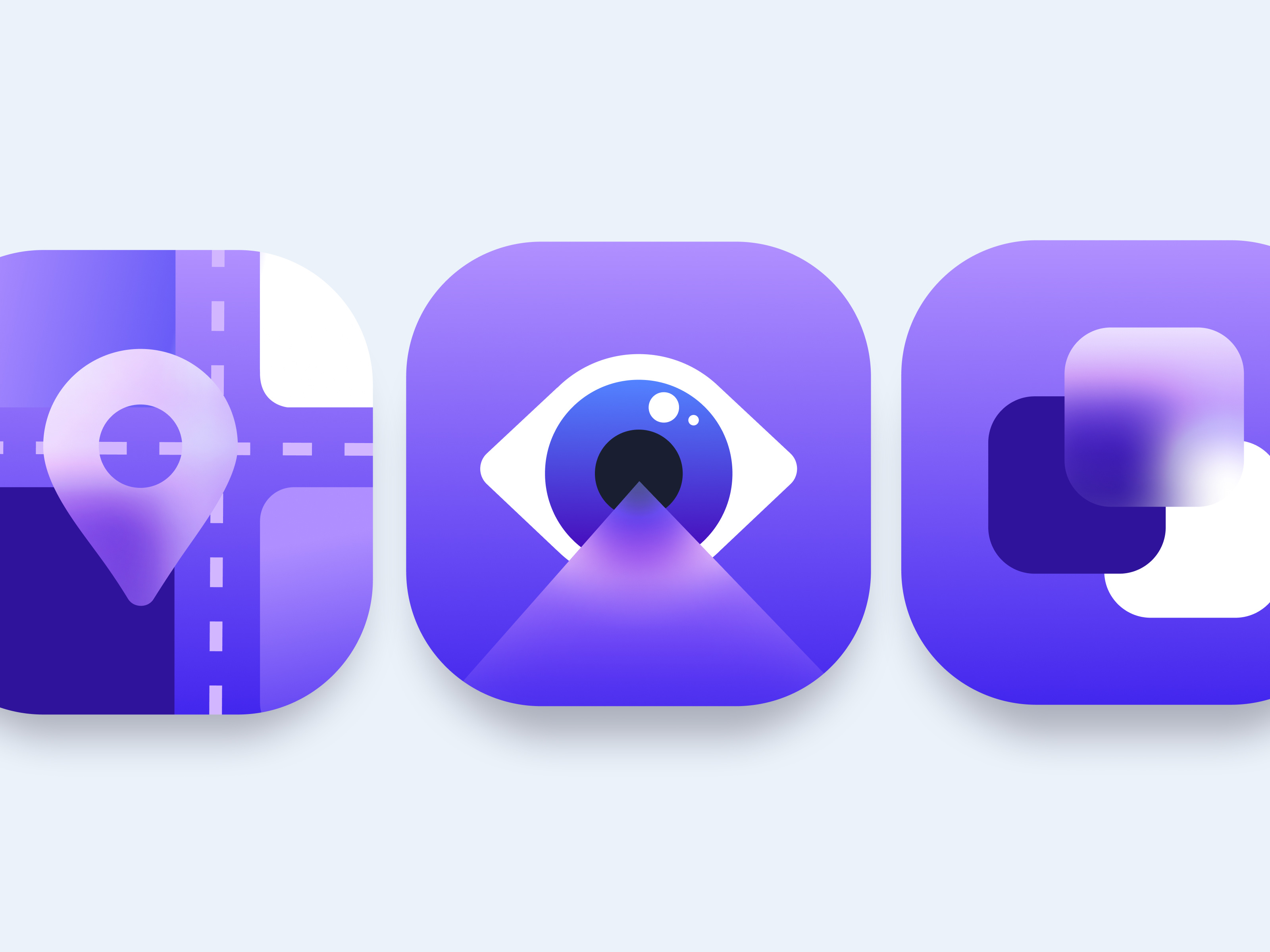 Data & Security App Icons by Michael Wang on Dribbble