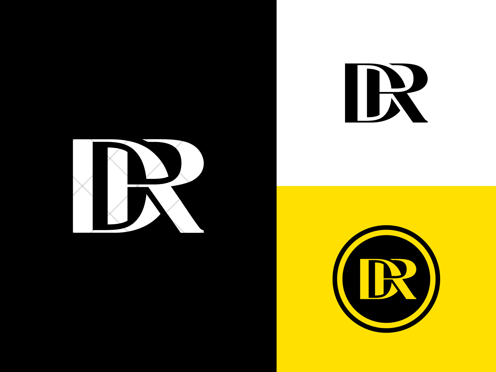 DR monogram by Sabuj Ali on Dribbble