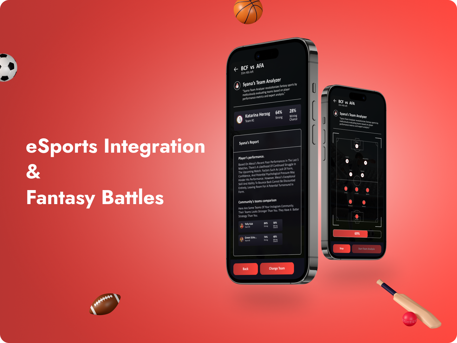 AI-Powered Fantasy Sports Game Application by Syndell on Dribbble