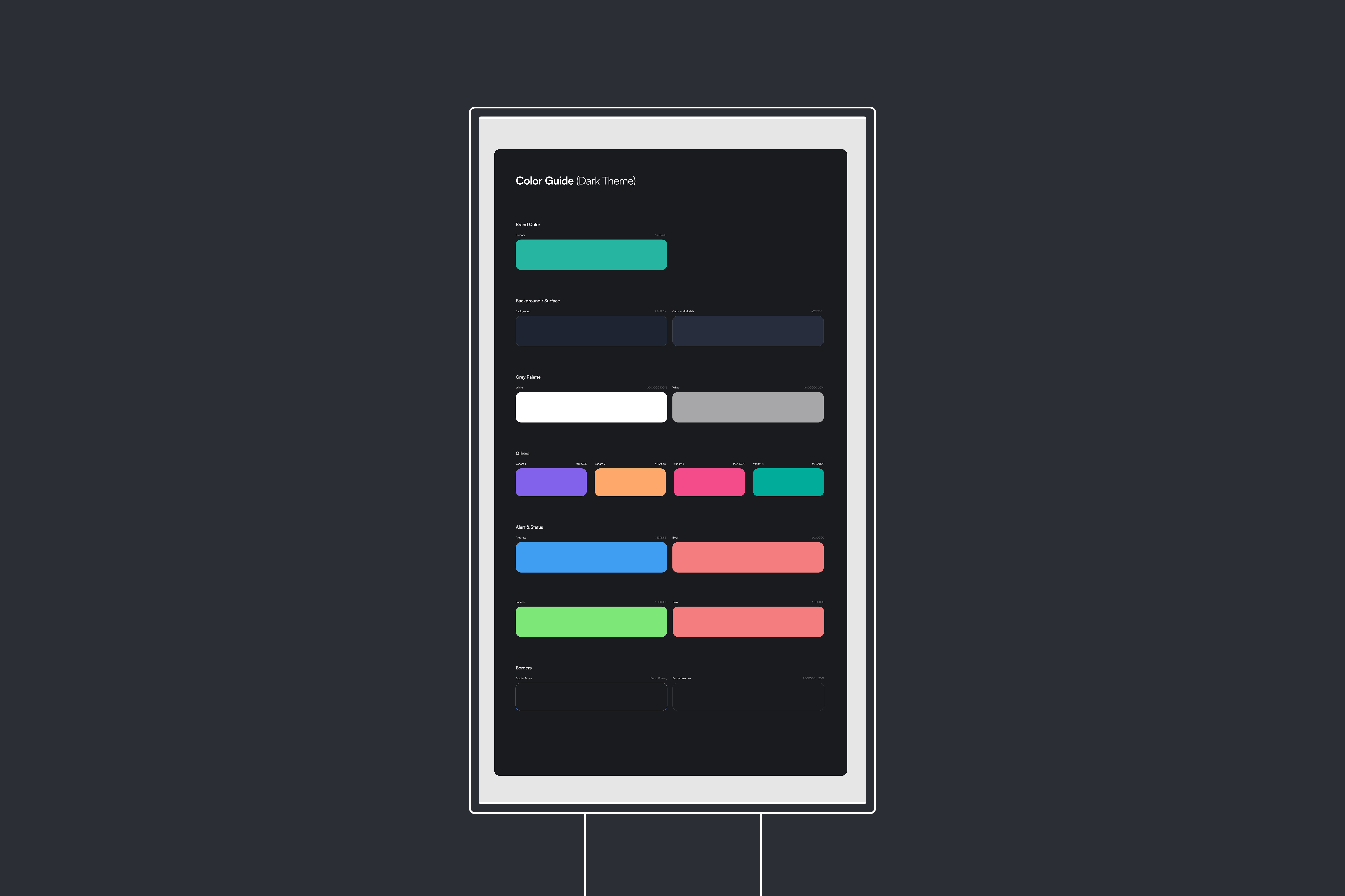 Sequence: Color system. #1 by DotCircle Labs on Dribbble