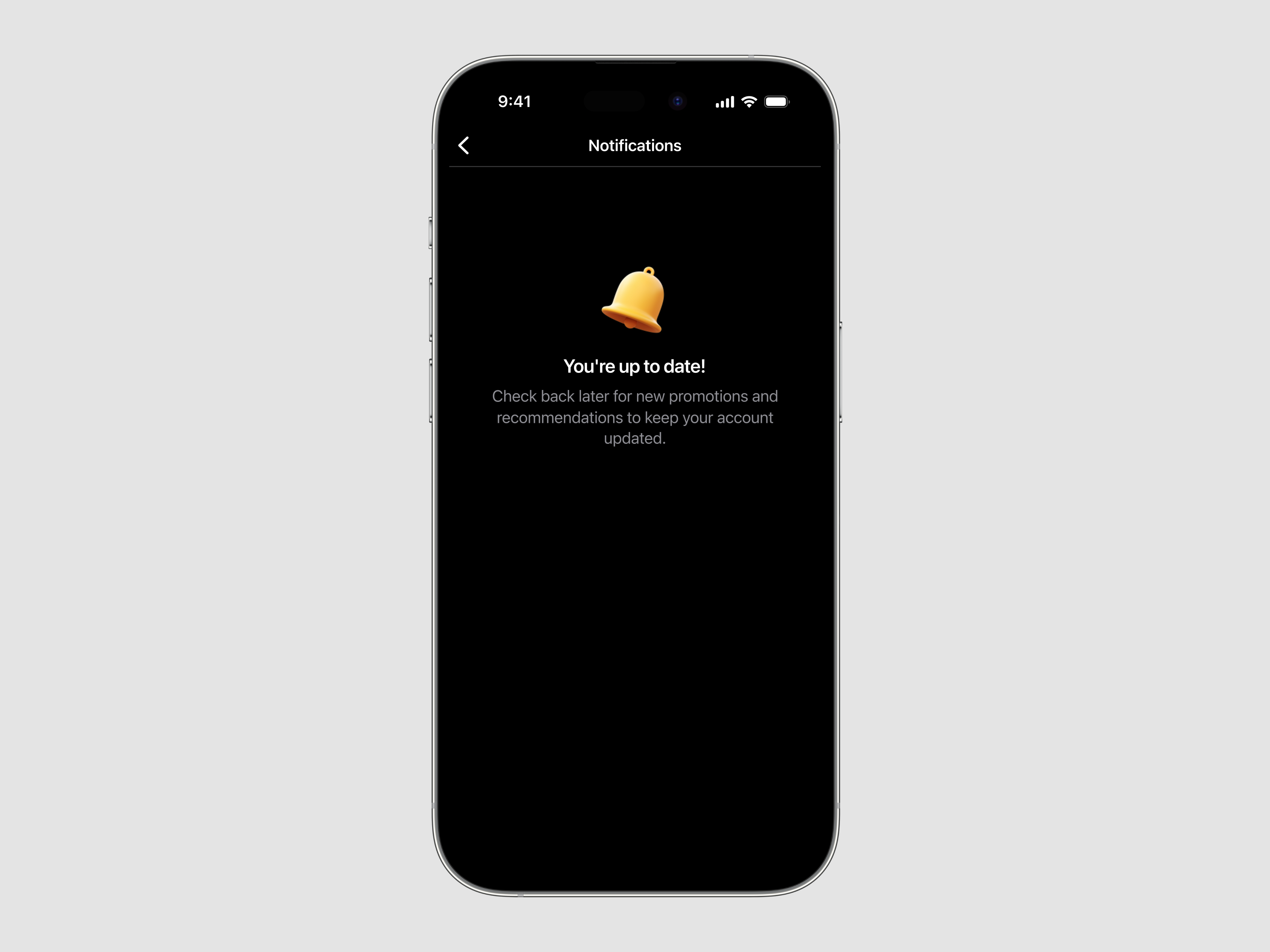 Empty Notifications by Sarjil Napit on Dribbble