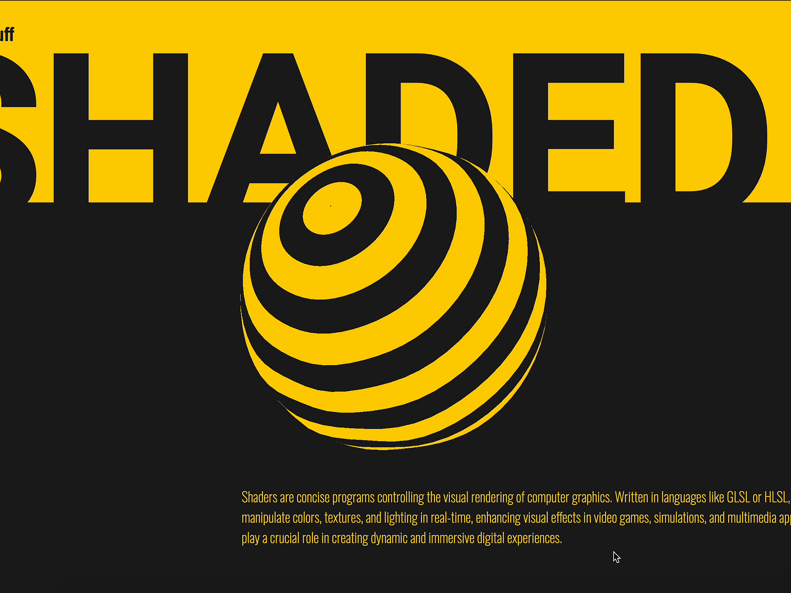 Retro With Glsl Shader By Avin Vadas On Dribbble