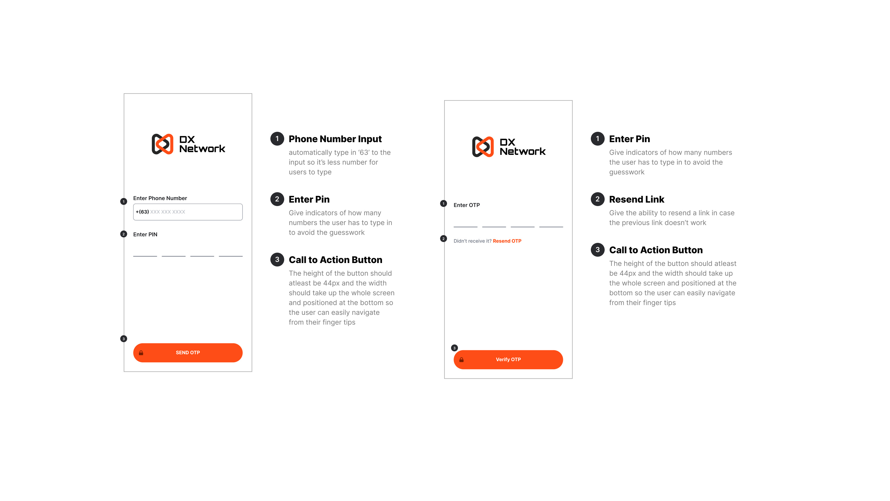 OTP Concept by Danah Reyes on Dribbble