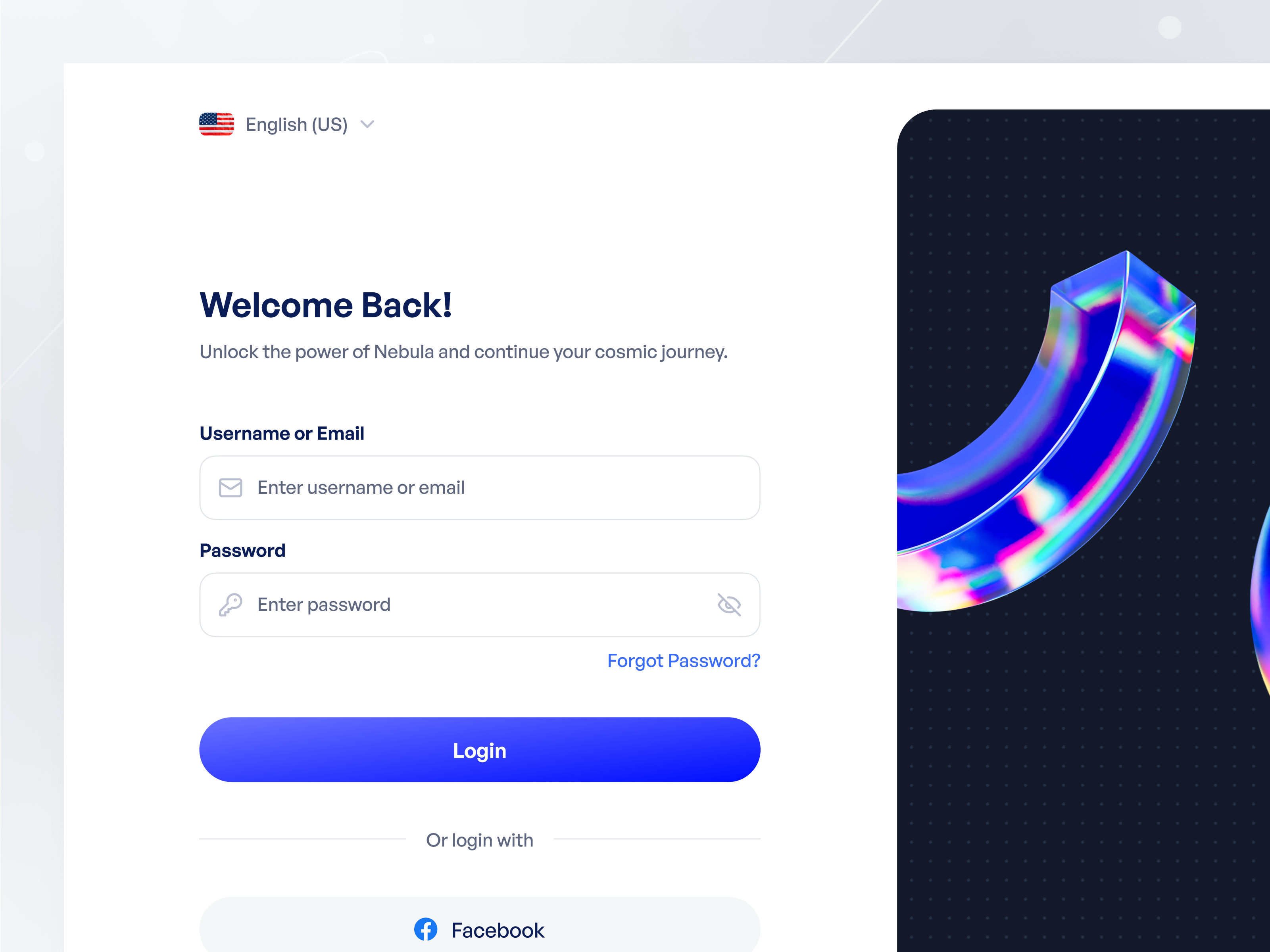 SAAS Application Login Page UI Design by Nazmul Haque Shanto for ...