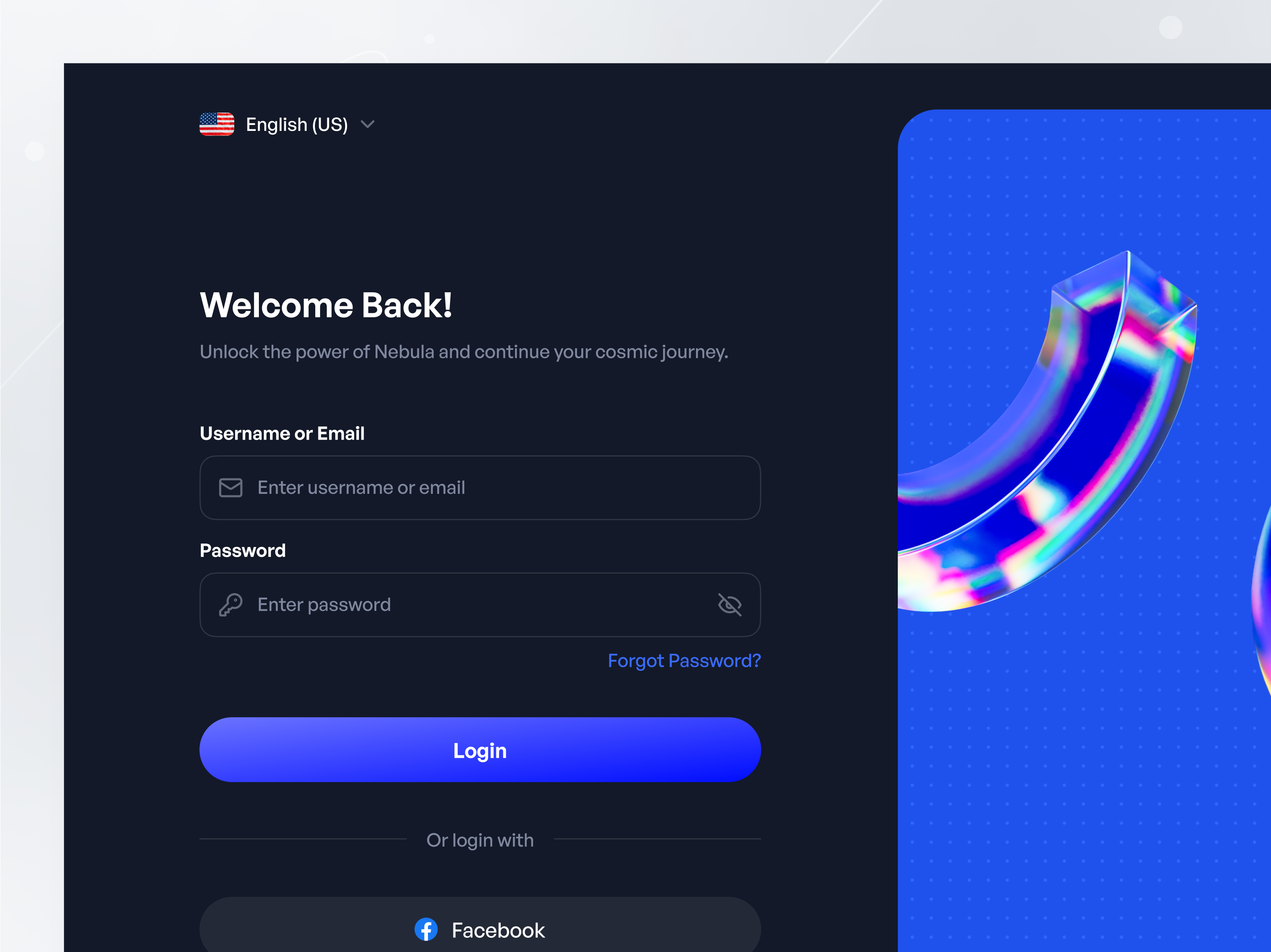 SAAS Application Login Page UI Design by Nazmul Haque Shanto on Dribbble