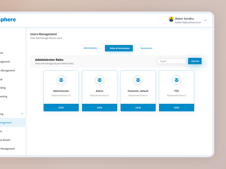 SyncSphere - Device Management System by Muhammad Babar on Dribbble