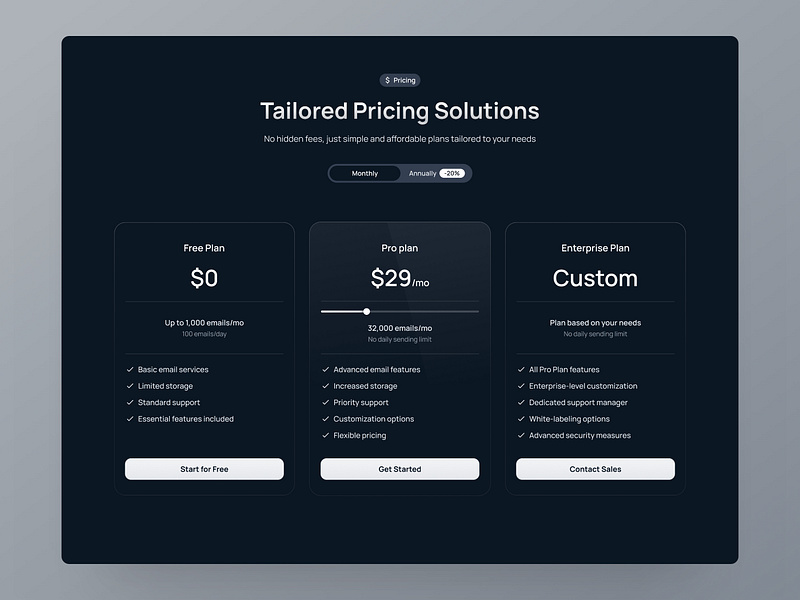 Pricing Ui Designs Themes Templates And Downloadable Graphic Elements
