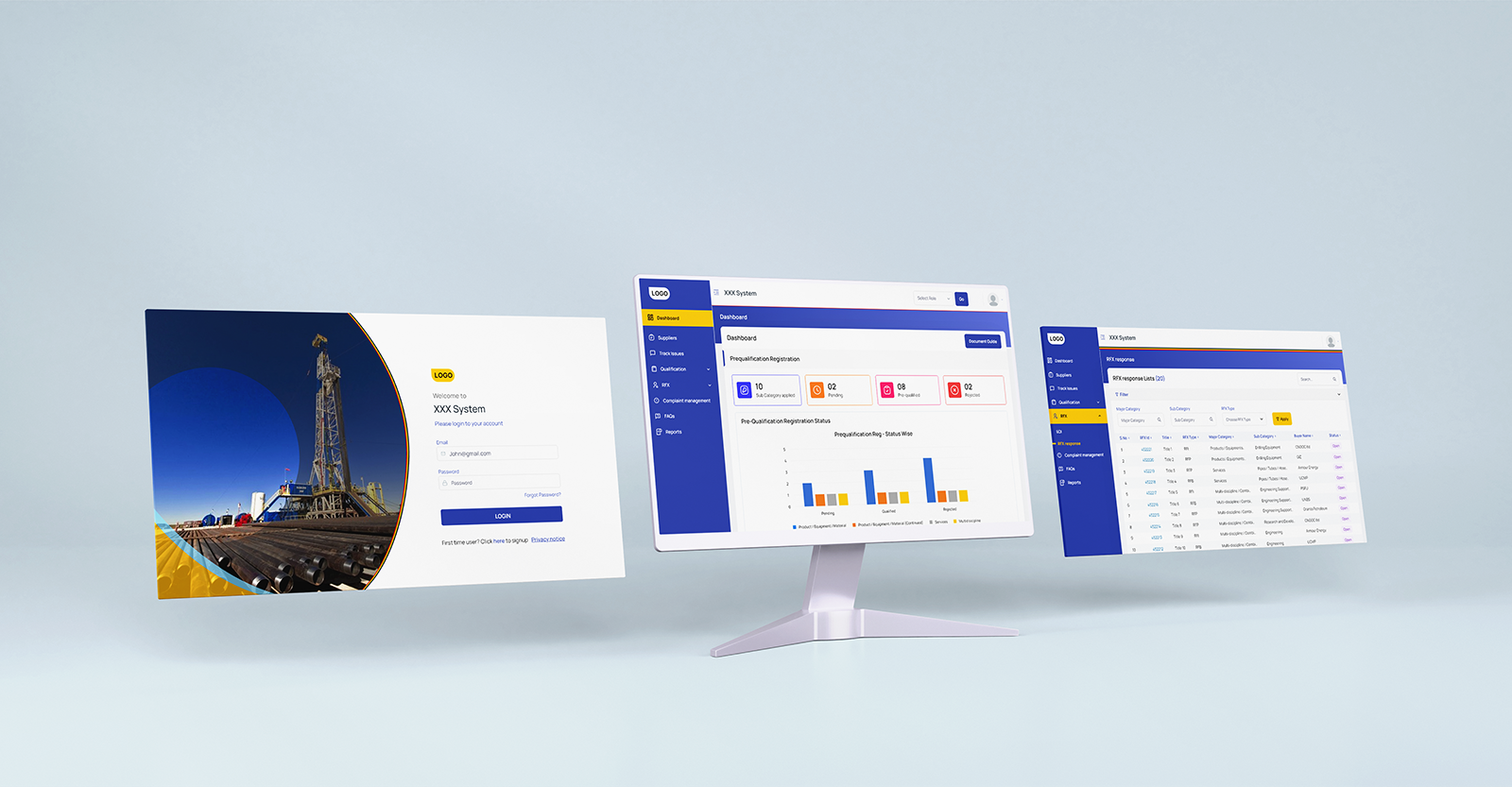 Joint Qualification System portal by Hamsapriya Karthikeyan on Dribbble