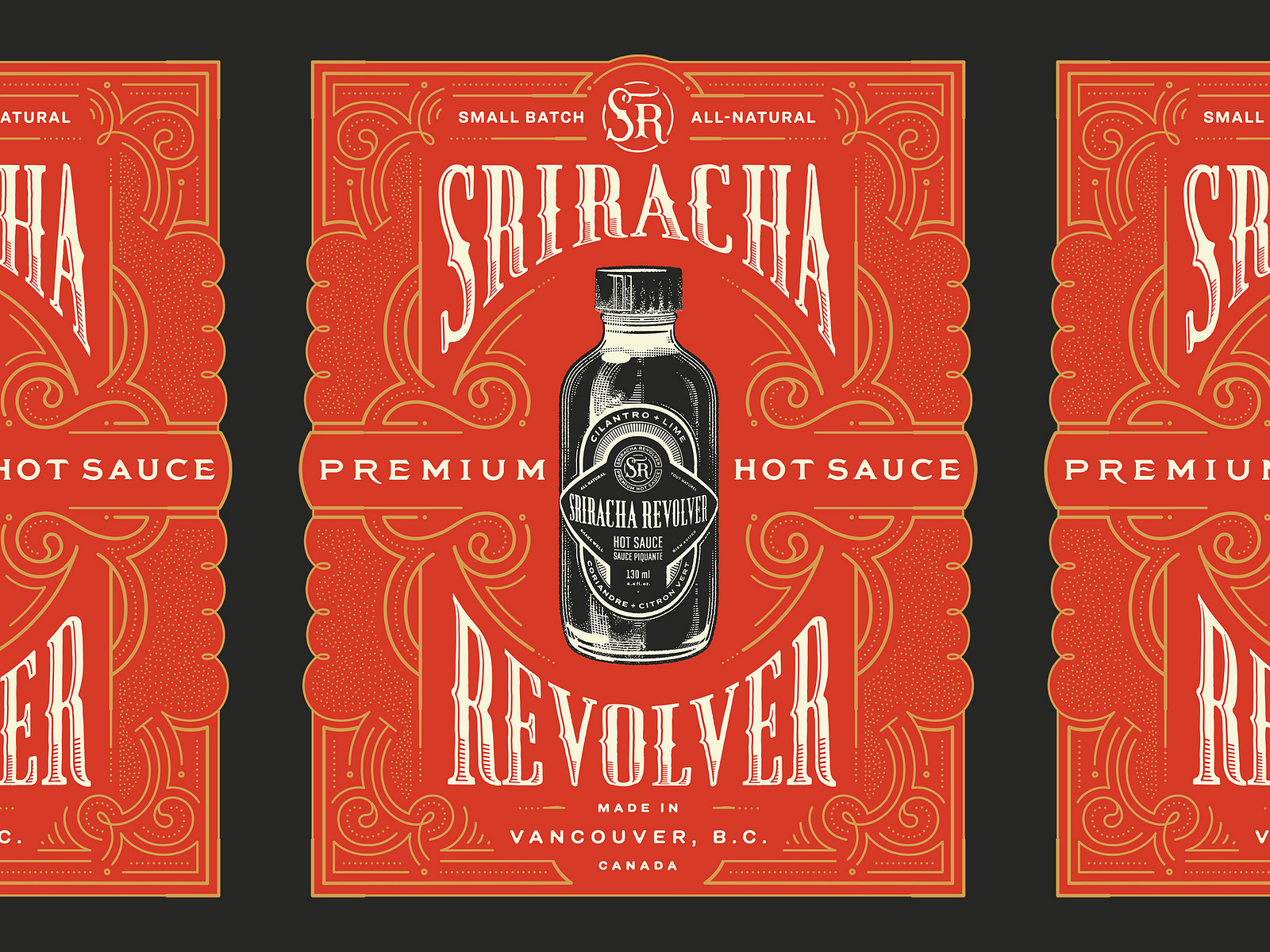 Sriracha Revolver poster by Ben Didier on Dribbble