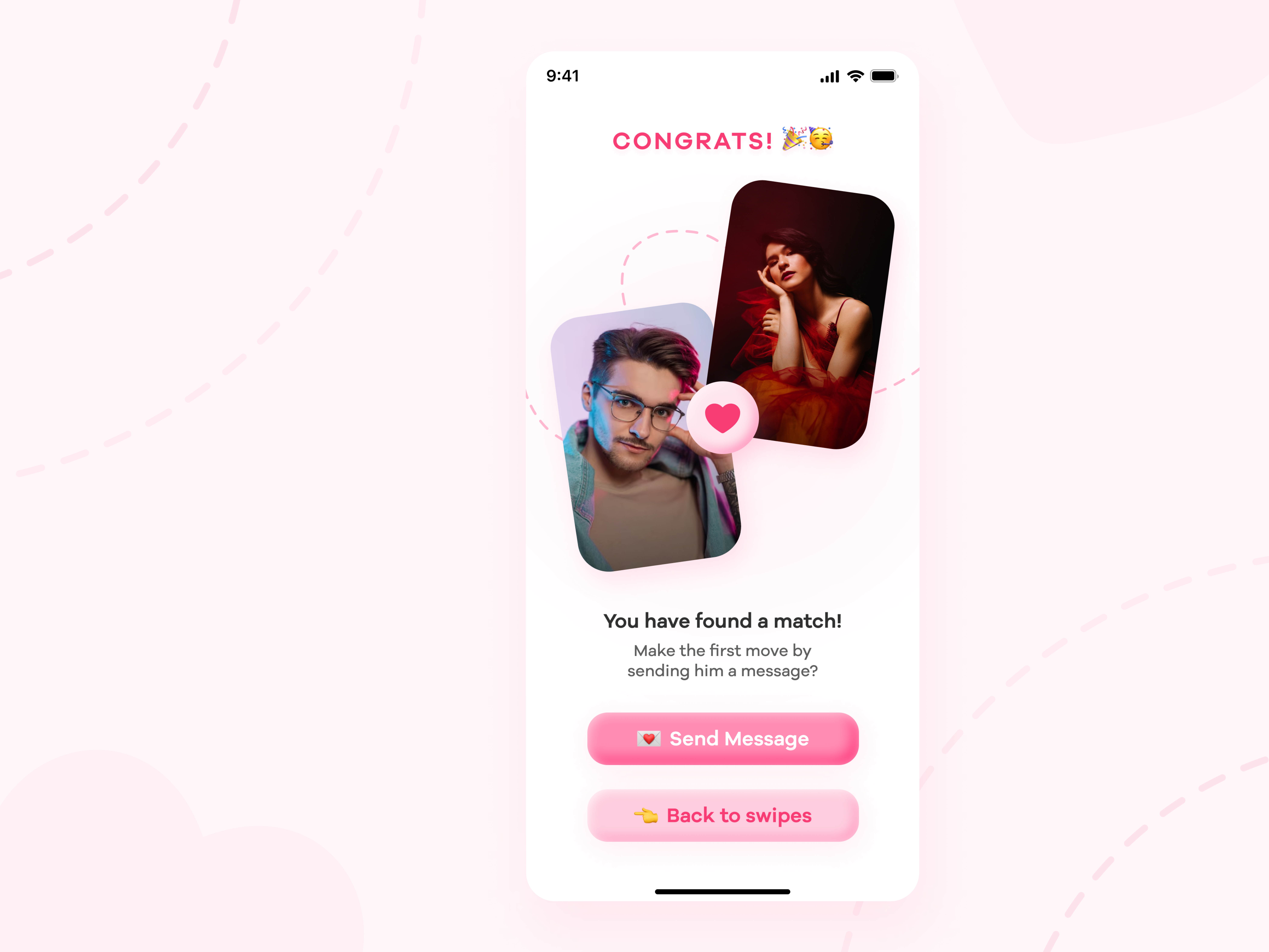 Dating app - Mobile app UI/UX Design, Mobile app design by Soban S on ...