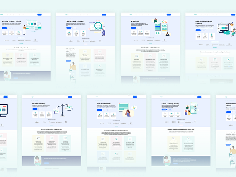 Landing Page Design Uxui • By Alex Courselle Karl Mission On Dribbble 