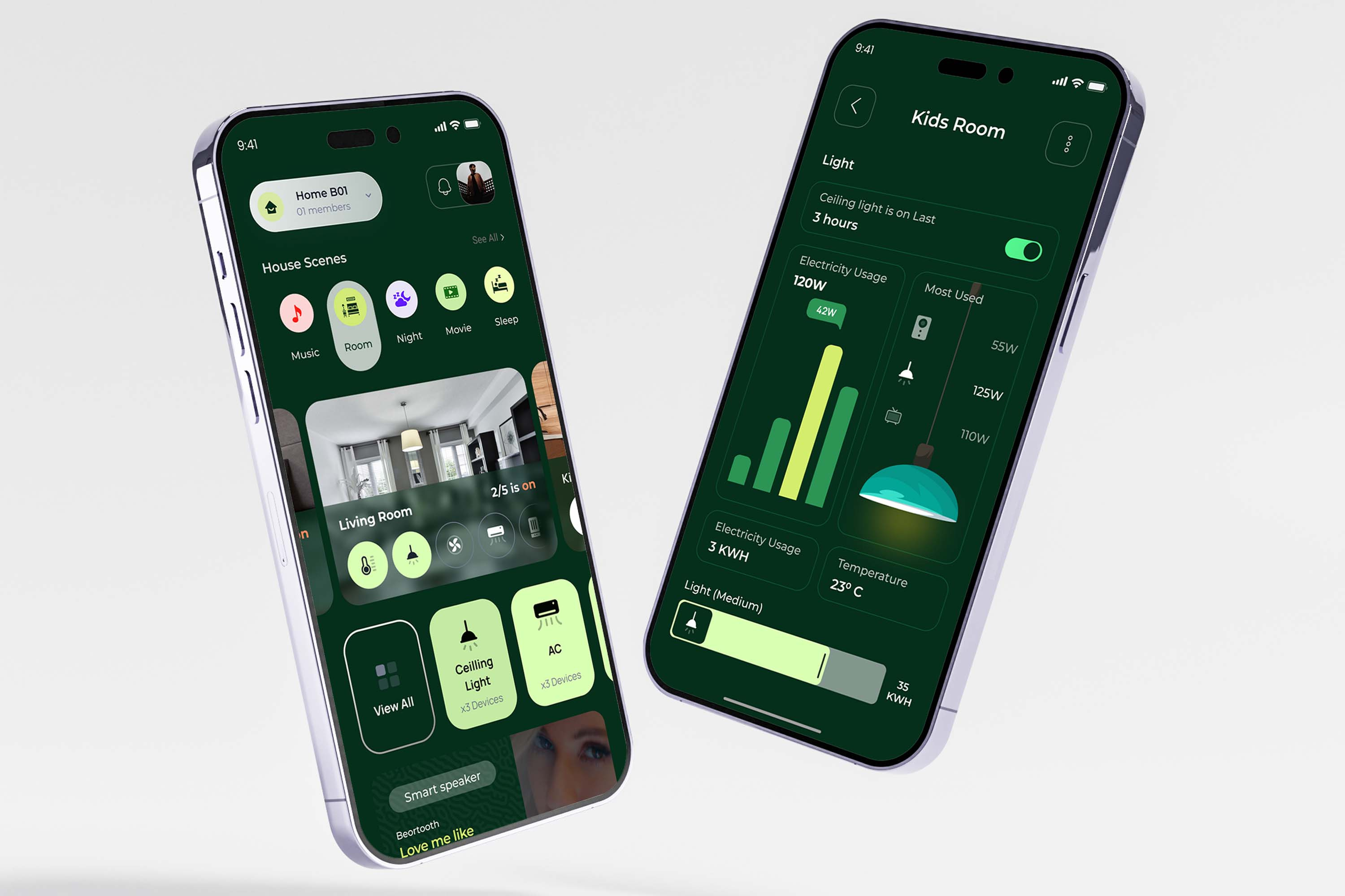 Smart Home (IoT) Technology Mobile App UI Design by Opedia Studio on ...