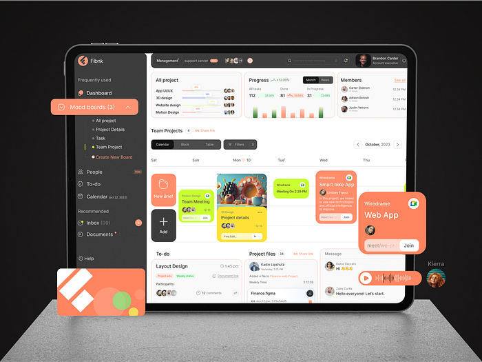 Project Management Dashboard designs, themes, templates and ...