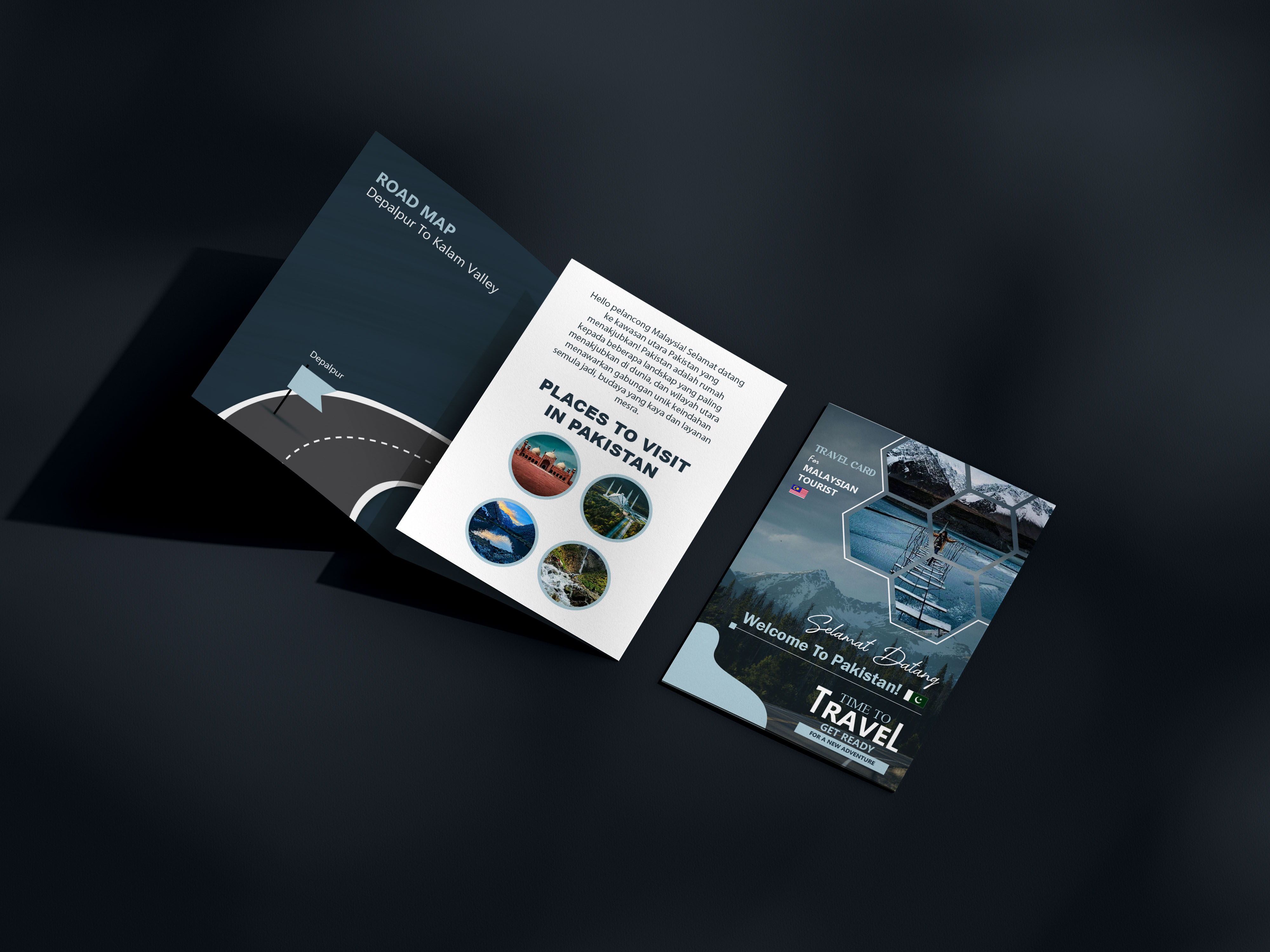 Travel Card Design by attiqahdesigner_246 on Dribbble