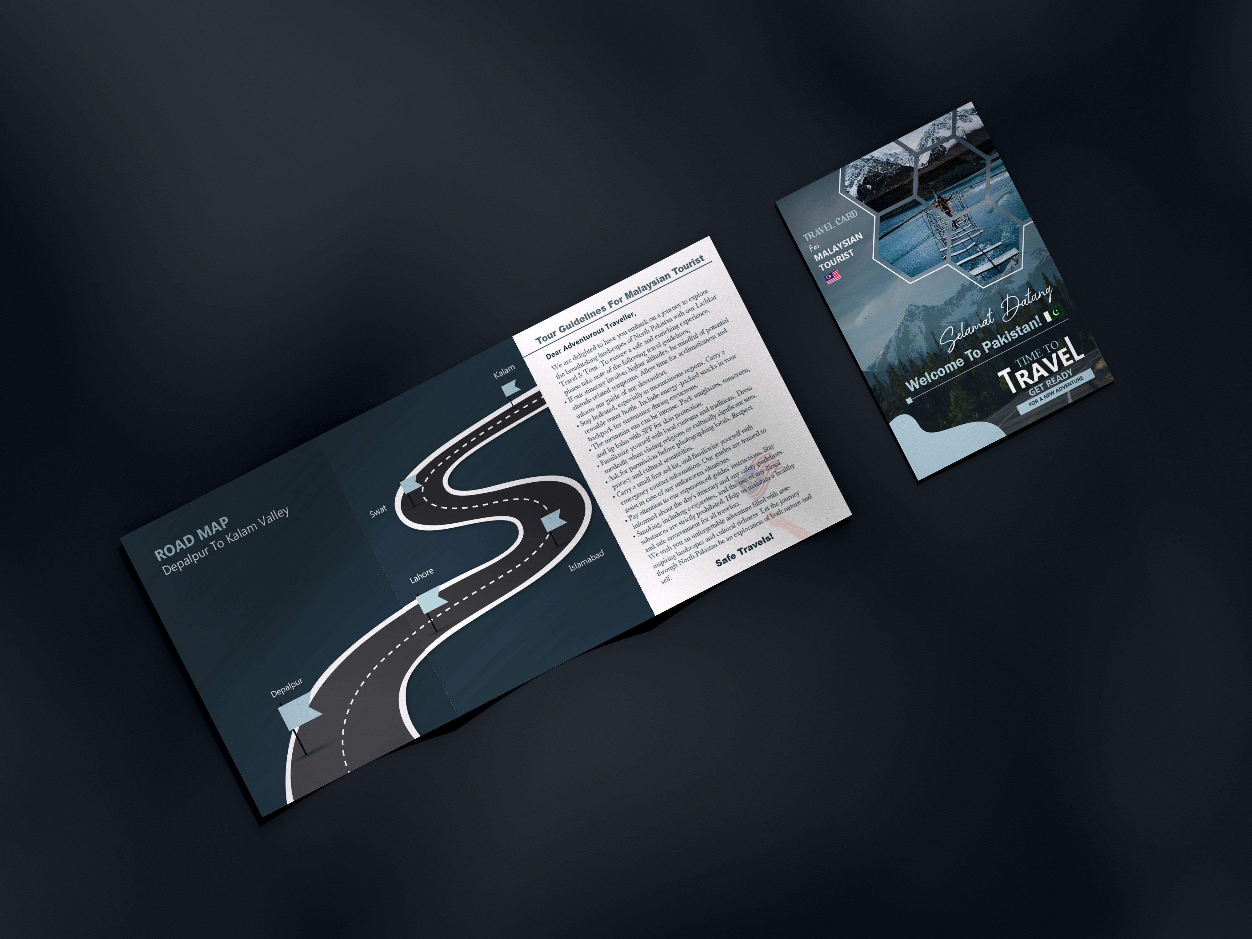 Travel Card Design by attiqahdesigner_246 on Dribbble