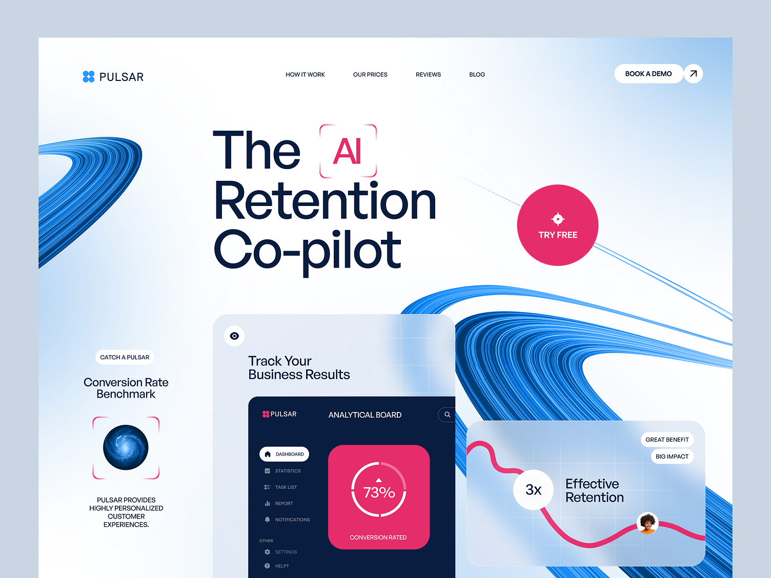 Pulsar Website by Halo UI/UX for HALO LAB on Dribbble