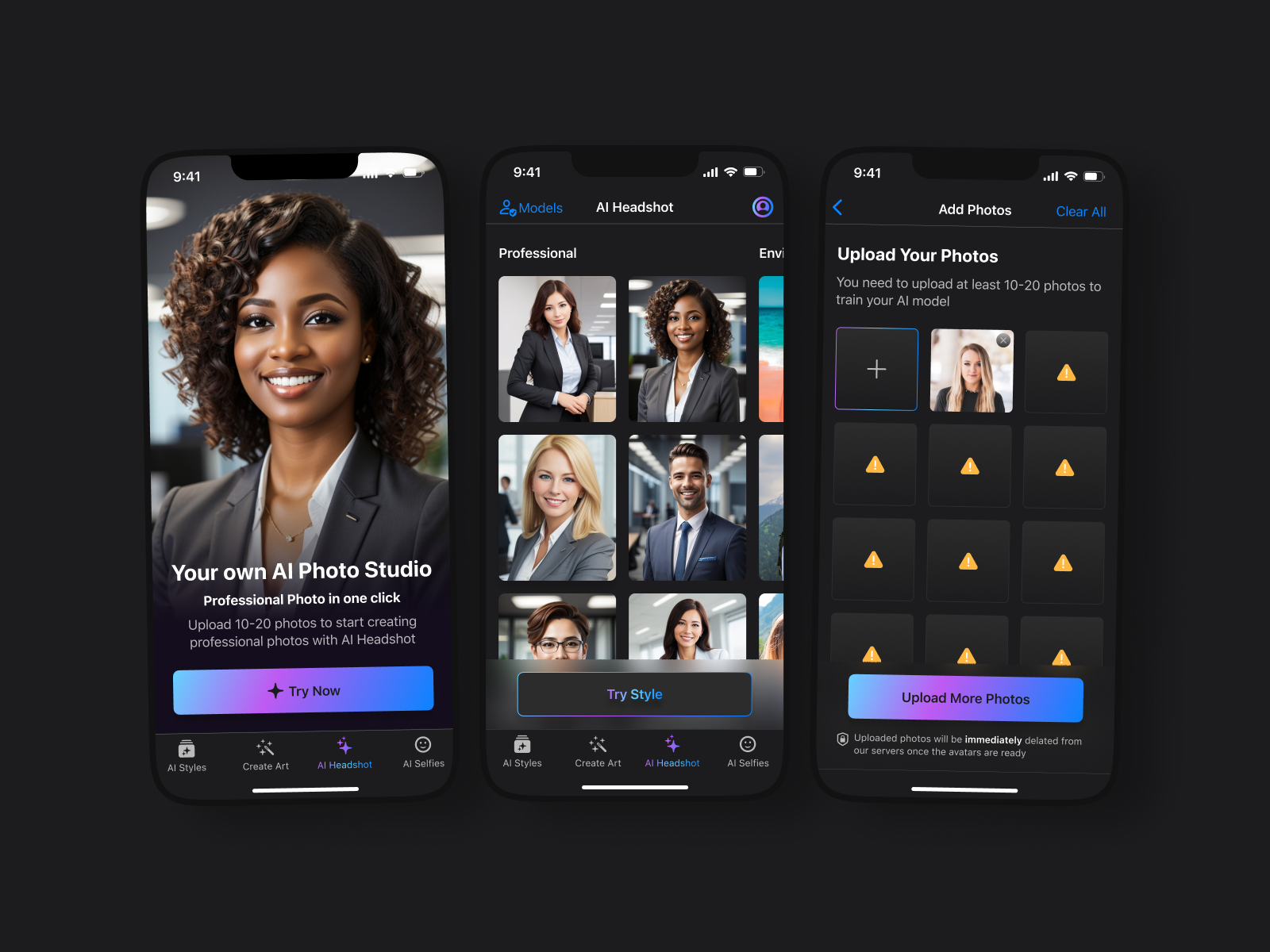 ReImage – AI Photo Editor & Art Generator by Alona Yakovlieva on Dribbble