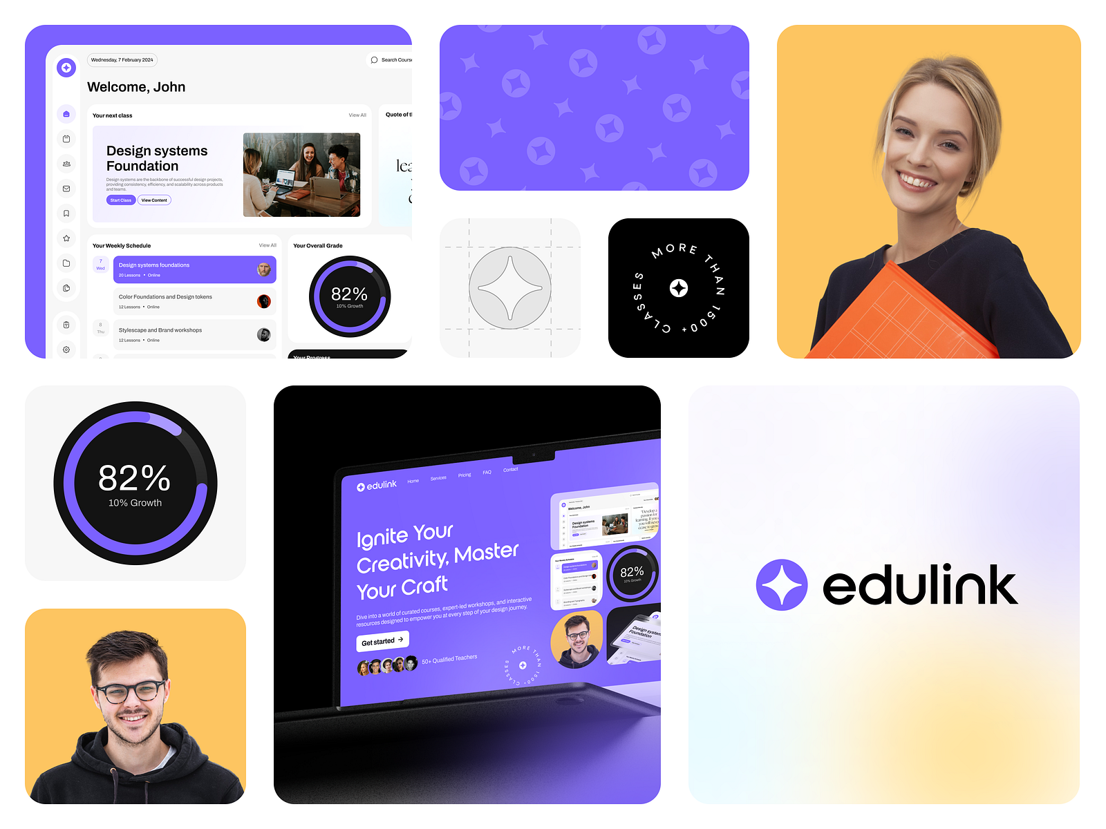 Edulink Branding by Vishan Fernando on Dribbble