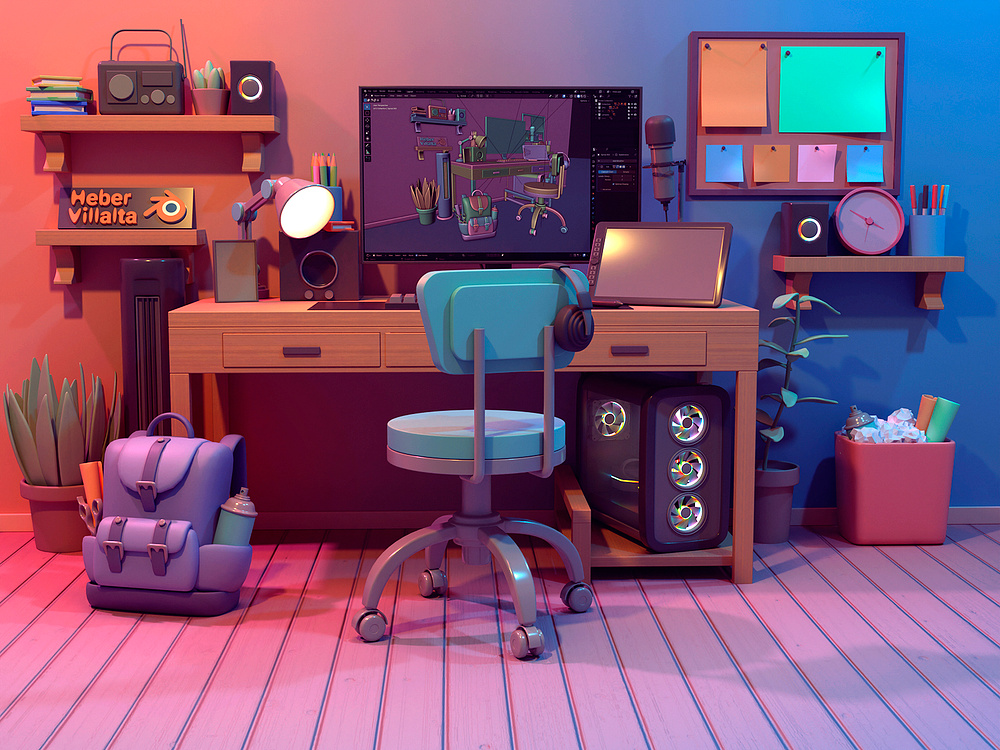 Browse thousands of Blender images for design inspiration | Dribbble