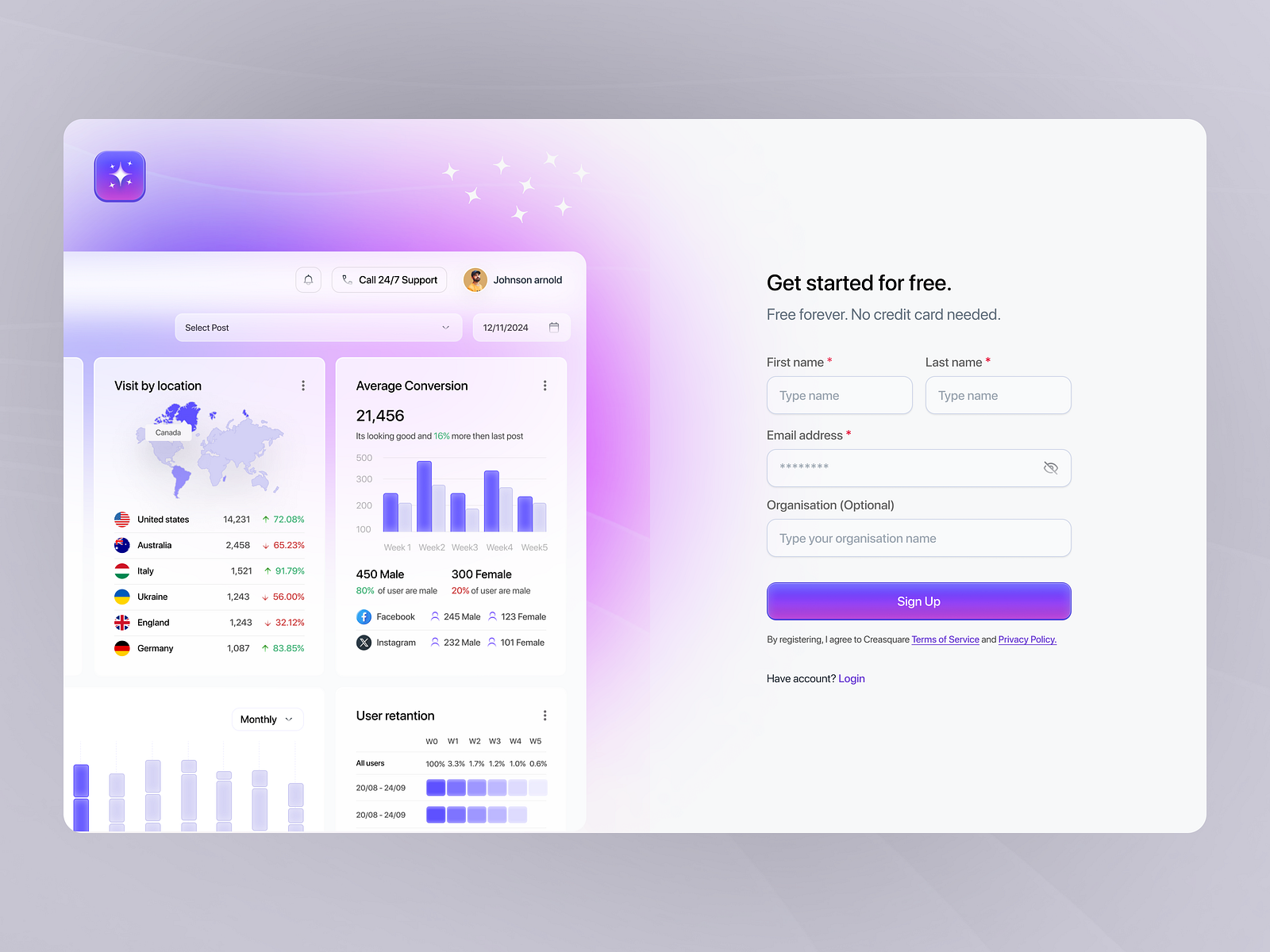 AI Powered Social Platform Manager by Ofspace SaaS for Ofspace on Dribbble