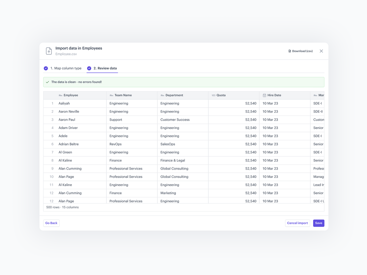Table UI designs, themes, templates and downloadable graphic elements ...