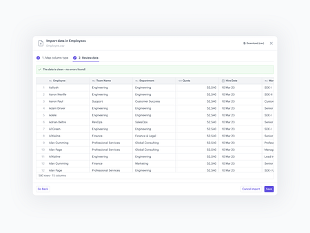 Table UI designs, themes, templates and downloadable graphic elements ...