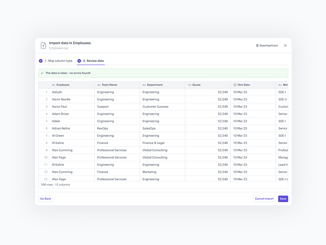 Table UI designs, themes, templates and downloadable graphic elements ...