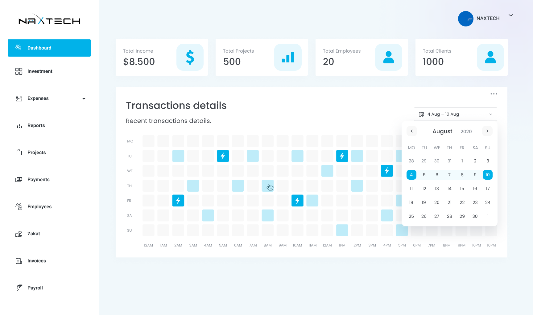 Accounting Software design by Anmol Wajid on Dribbble