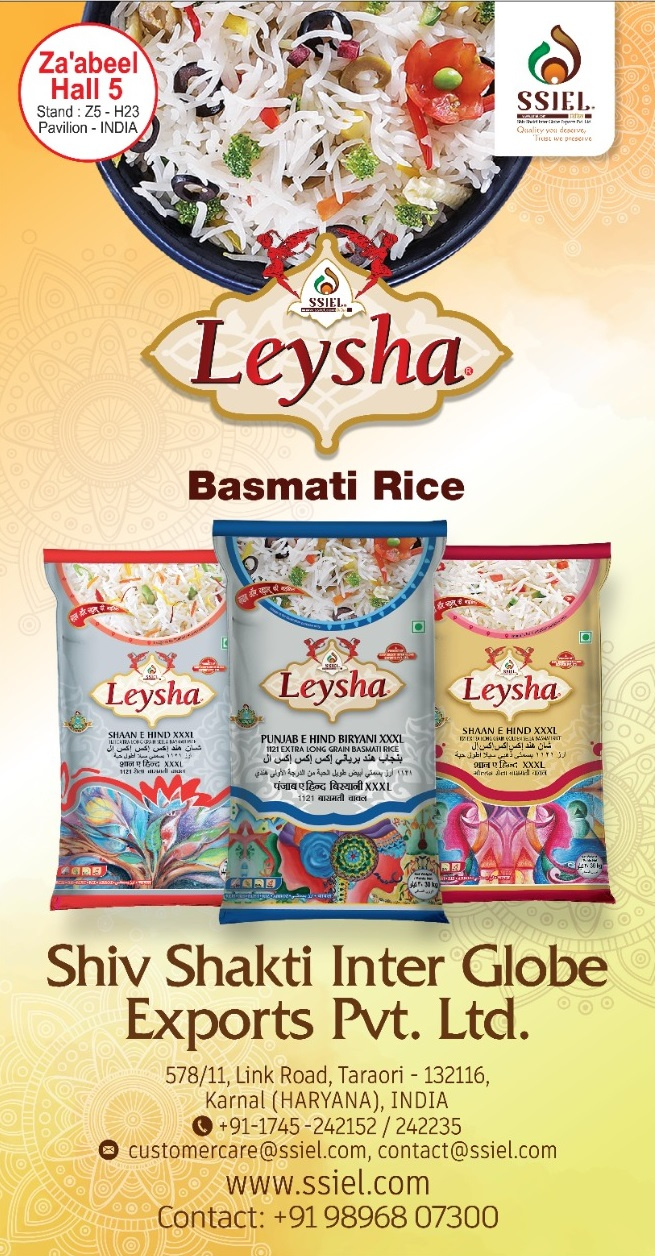 Gulfood 2024 - SSIEL Leysha Basmati Rice by Raj Kulkarni on Dribbble