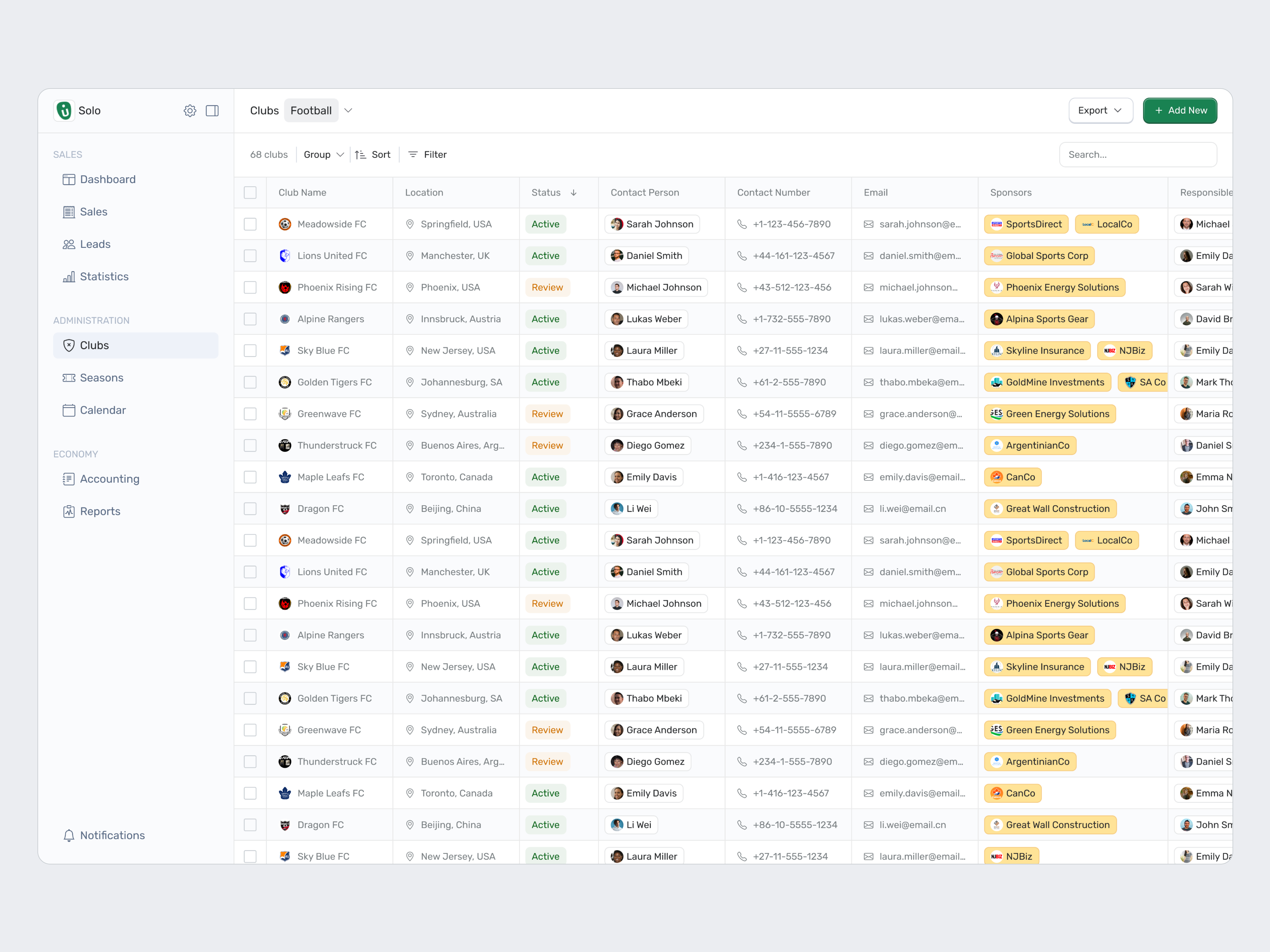 CRM system, sales, management, table, clients by Natalie Usevych 🇺🇦 on ...