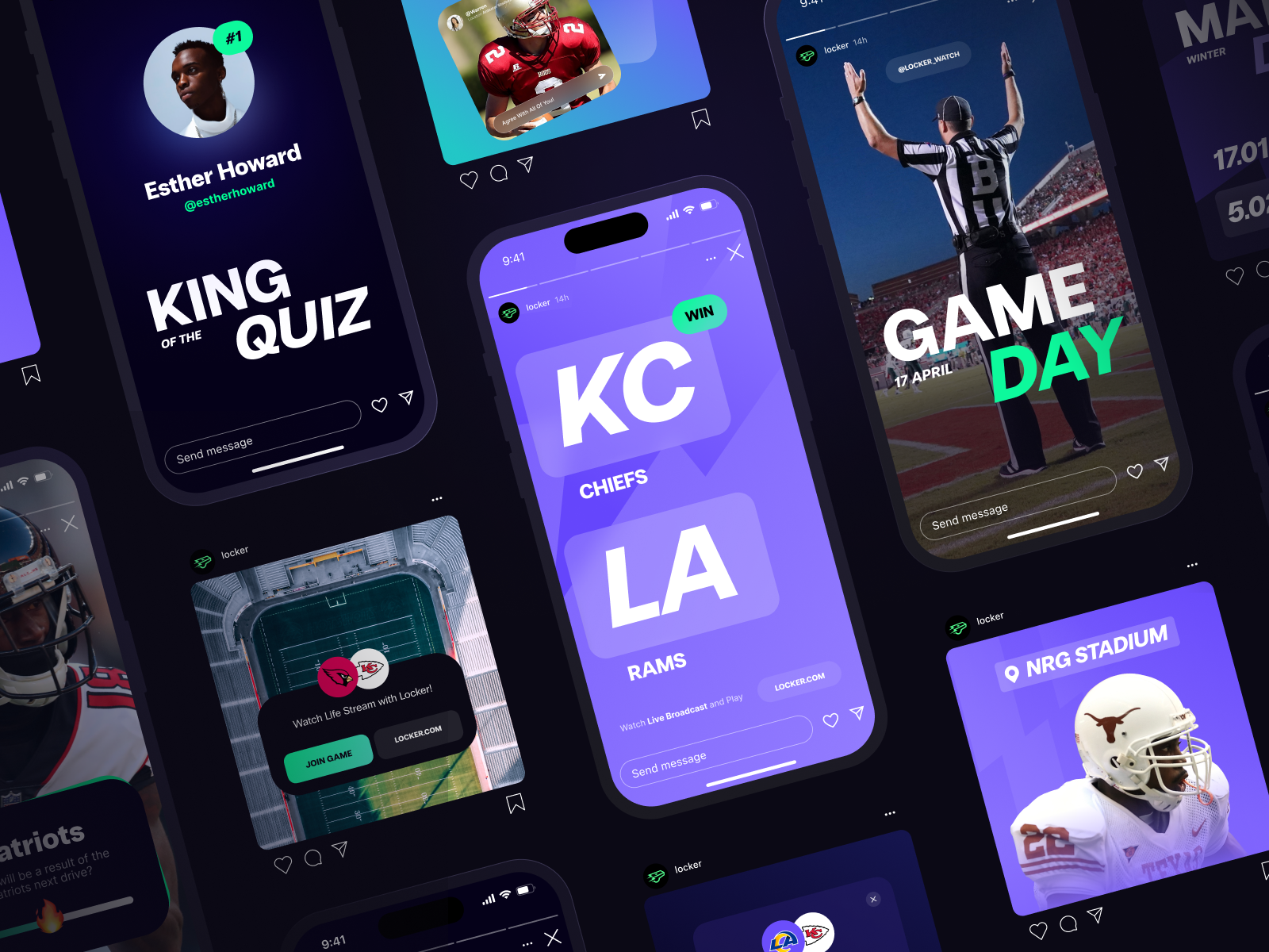 Locker App by Slava Kornilov for Geex Arts on Dribbble