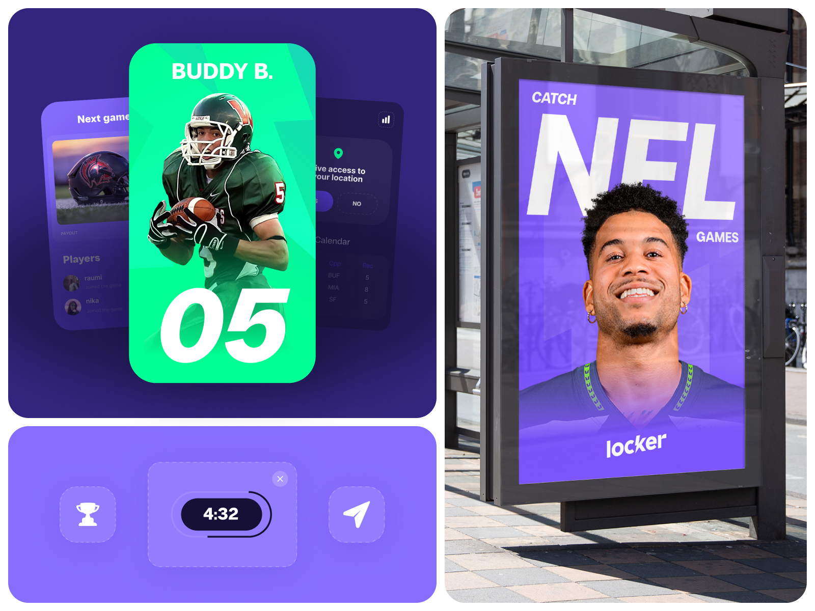 Locker App by Slava Kornilov for Geex Arts on Dribbble