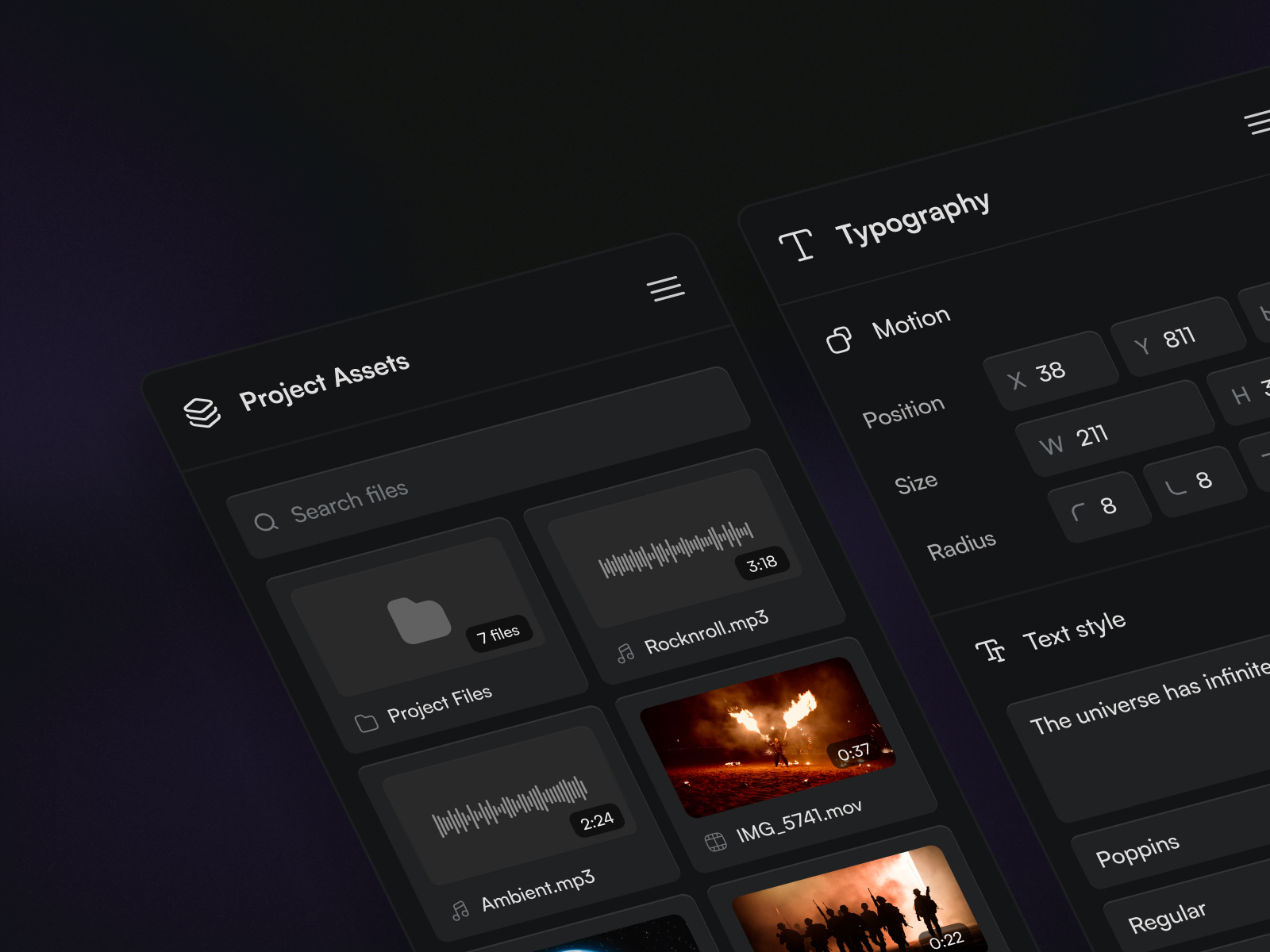 VideoForge - Online video editing tool by Riotters on Dribbble