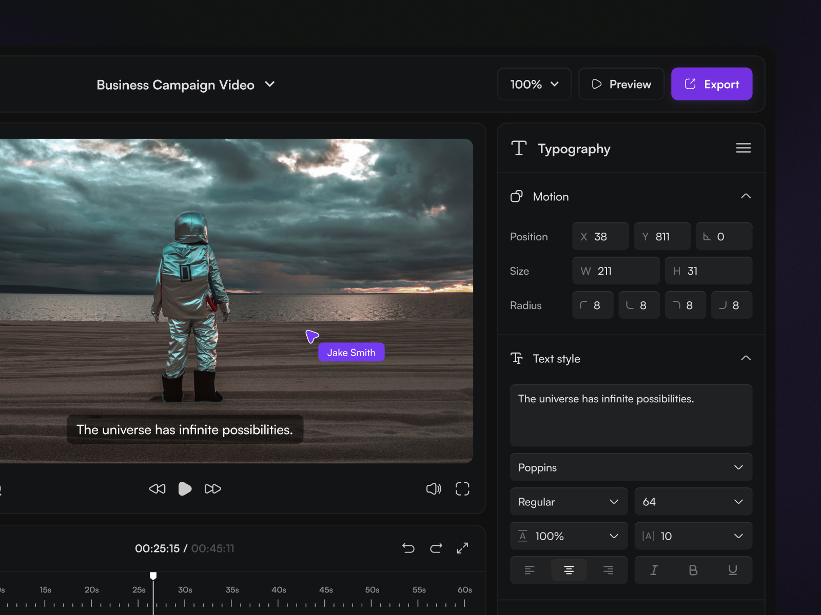 VideoForge - Online video editing tool by Riotters on Dribbble