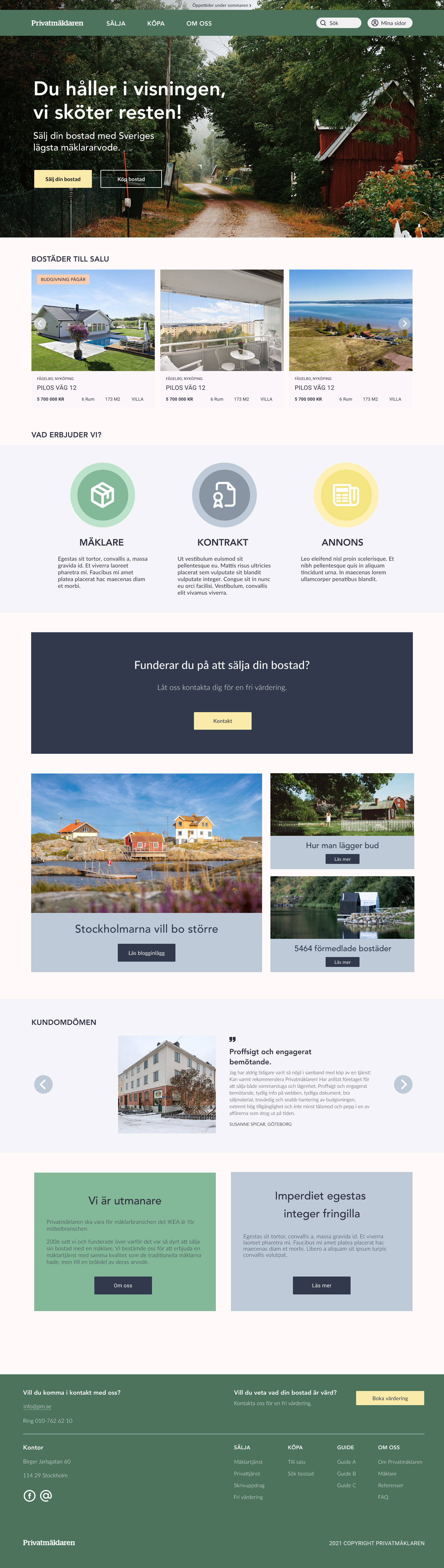 Real State Web Design by Vividvista on Dribbble