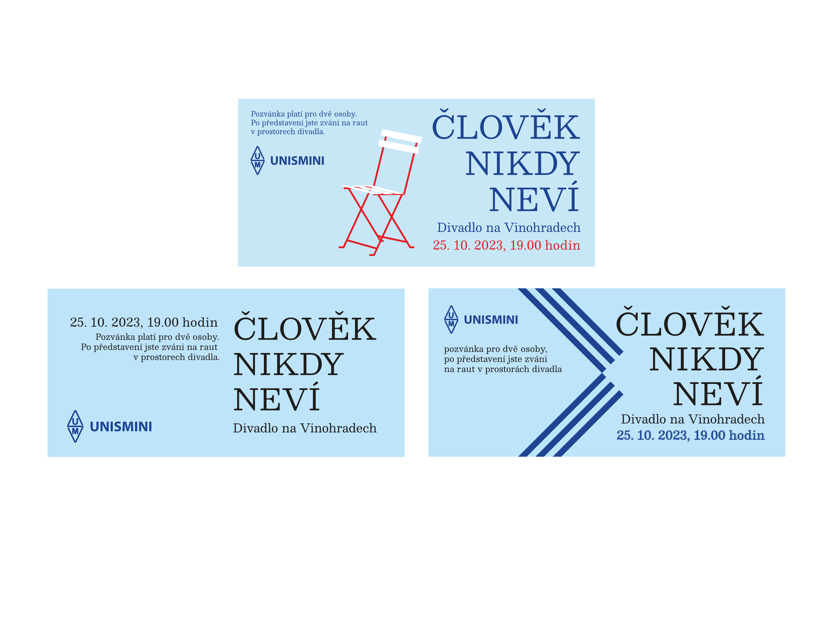 INVITATION TO A THEATRE PLAY by Veronika Kozáková on Dribbble