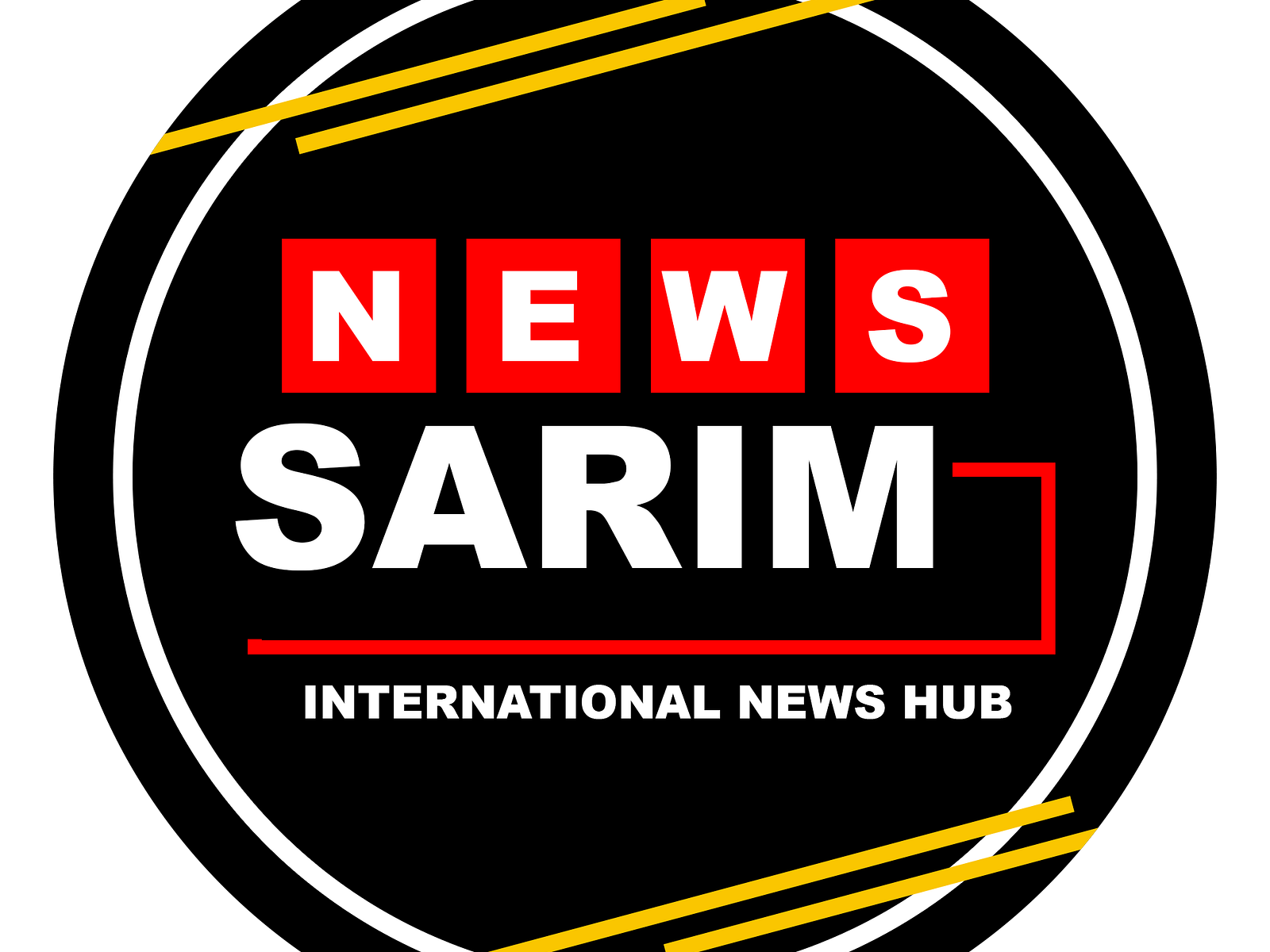 Sarim News Logo by Farhan Kayani by Farhan Kayani on Dribbble