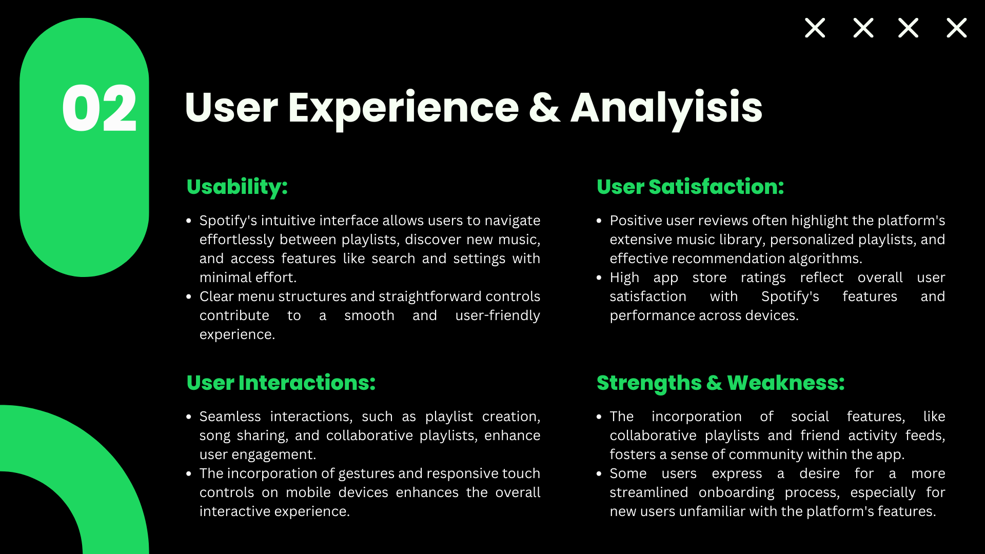 Spotify's UX Case Study Analysis by Pearl Soares on Dribbble