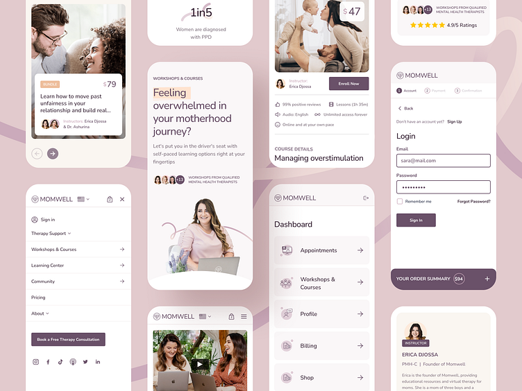 Responsive Web App for the Healthcare Saas Product by Mujtaba Jaffari ...