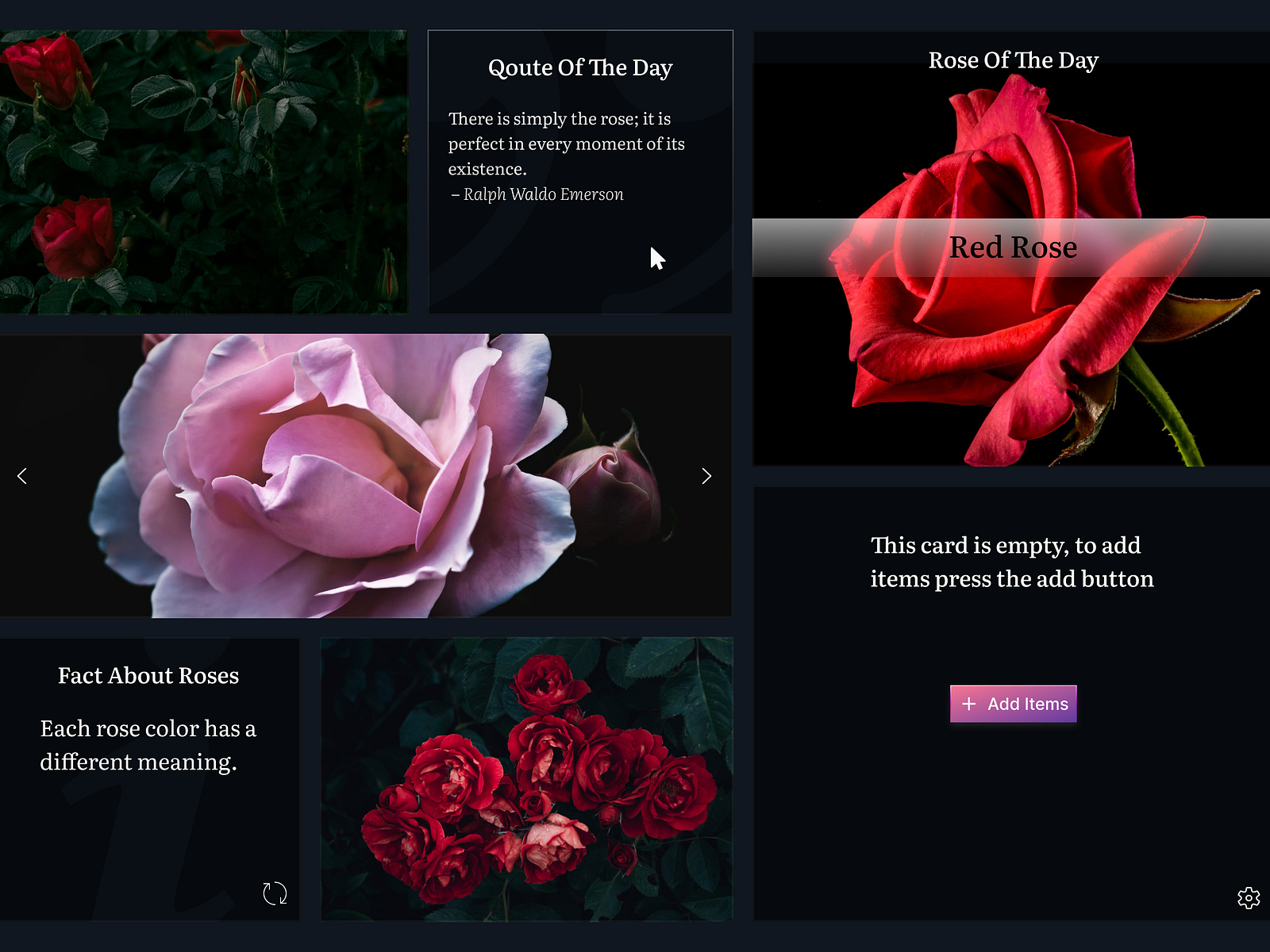 Bento Layout by 🖖Milan on Dribbble