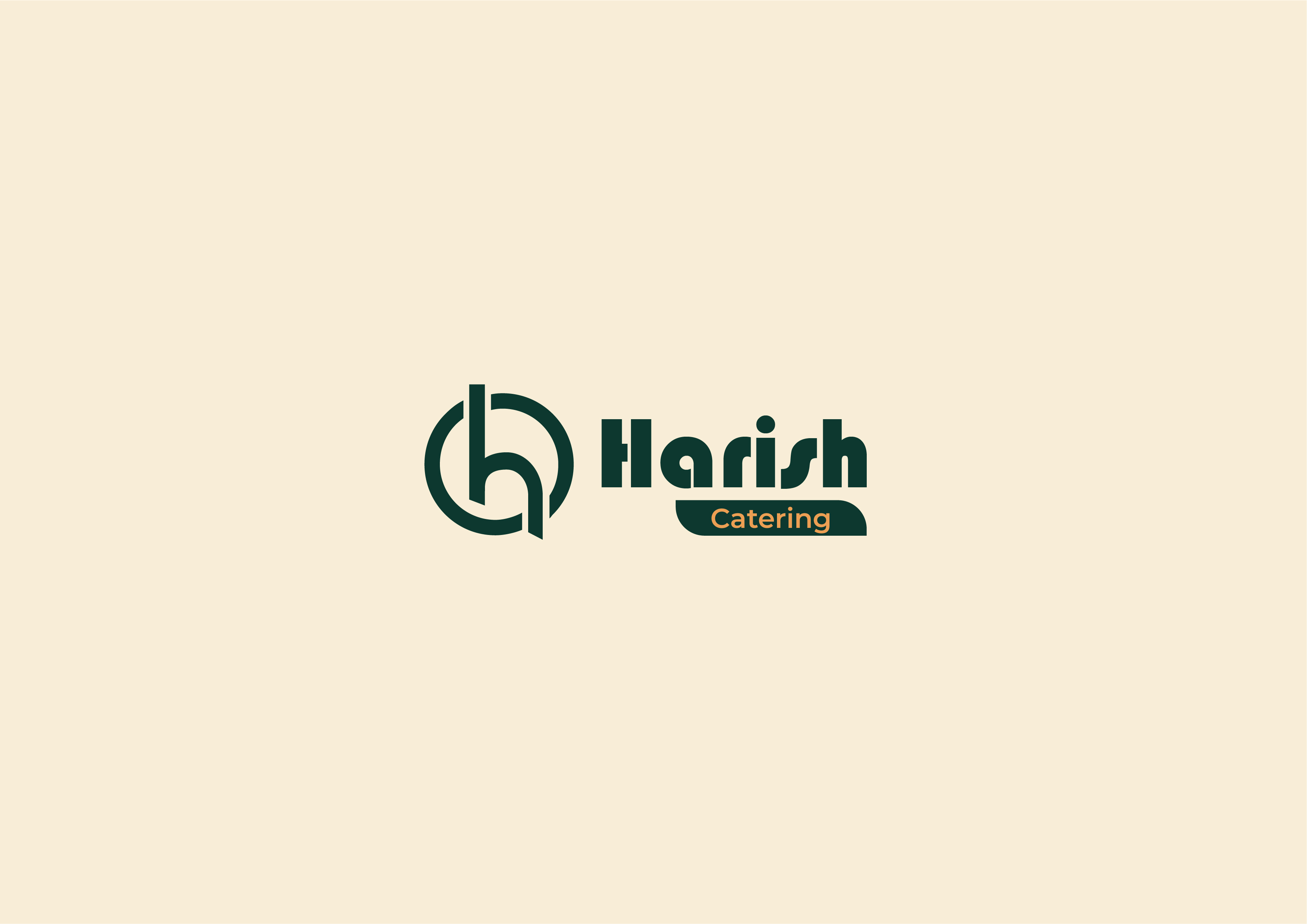 Brand Logo Design - Harish Catering by BFS on Dribbble