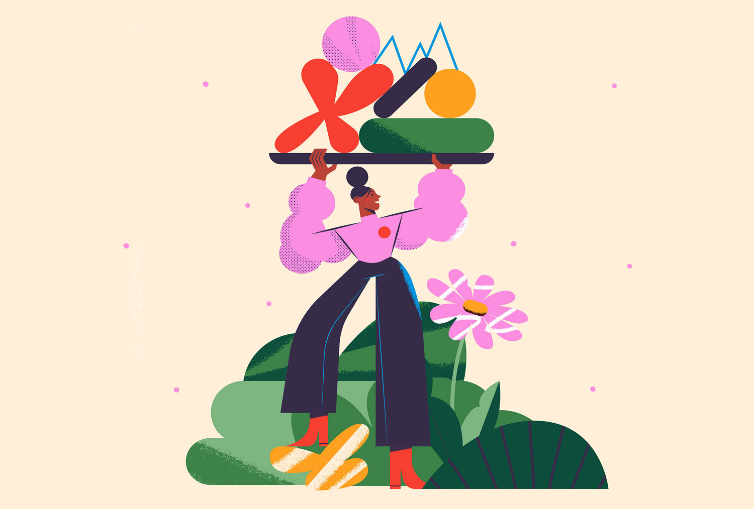 Balance by Maite Franchi on Dribbble