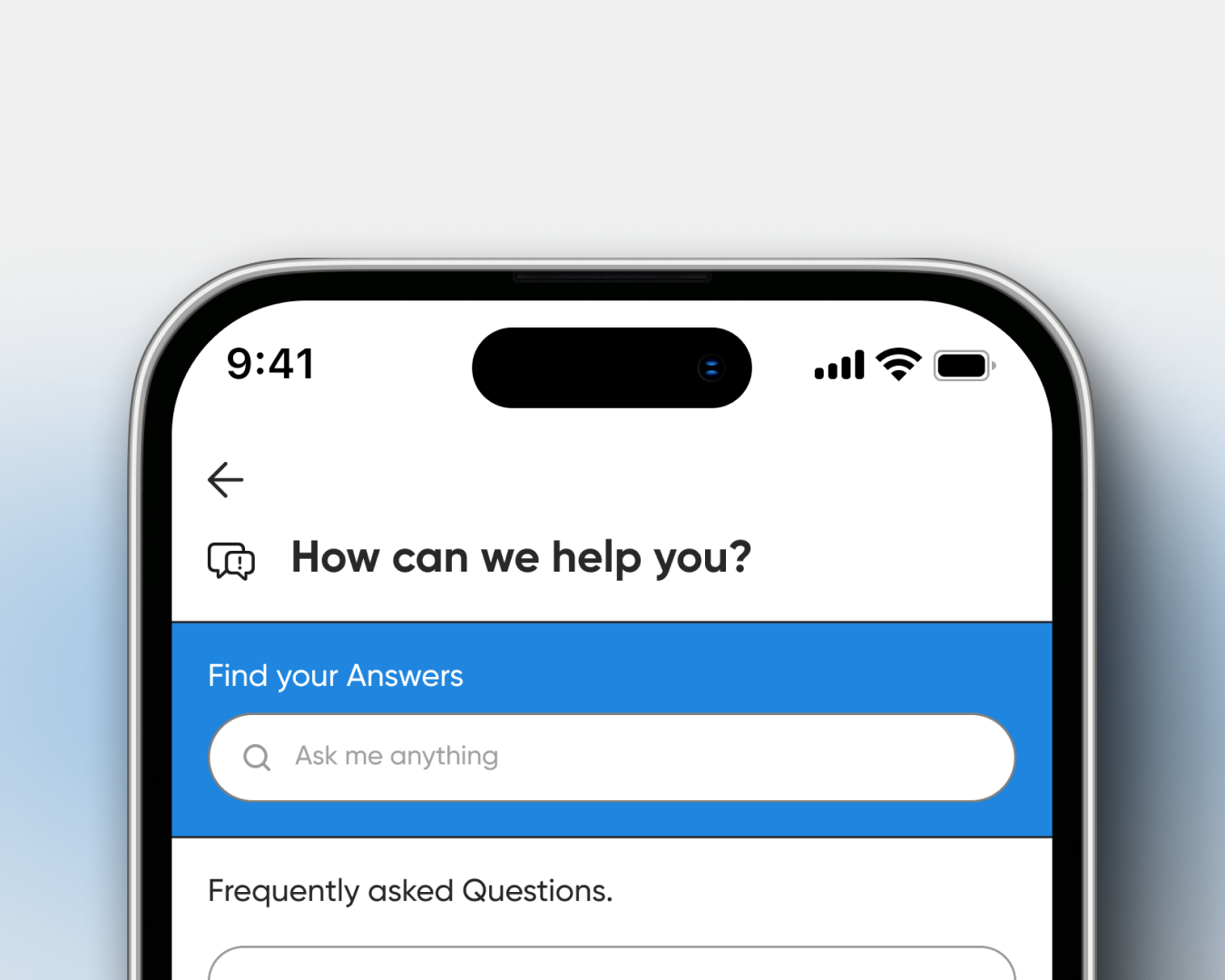FAQ Page UI Design by Karthik Rao on Dribbble