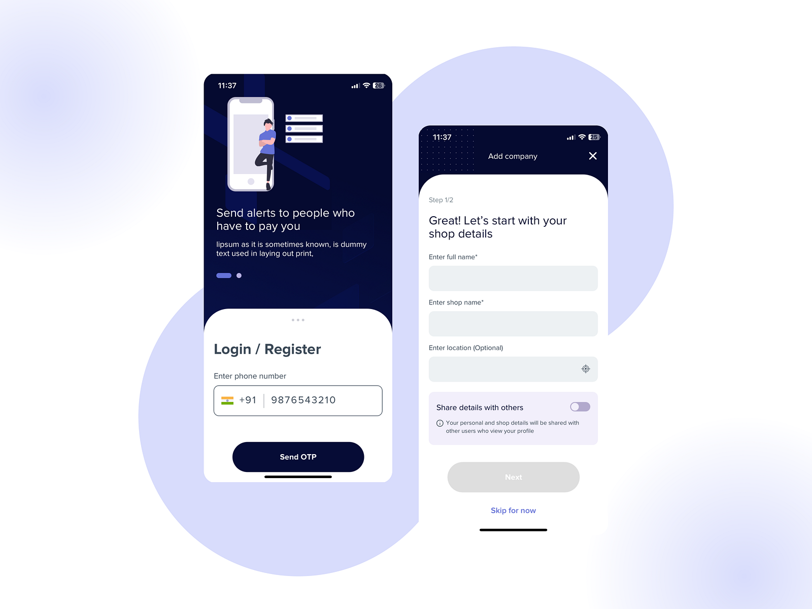 Account Management System by Sulonya on Dribbble
