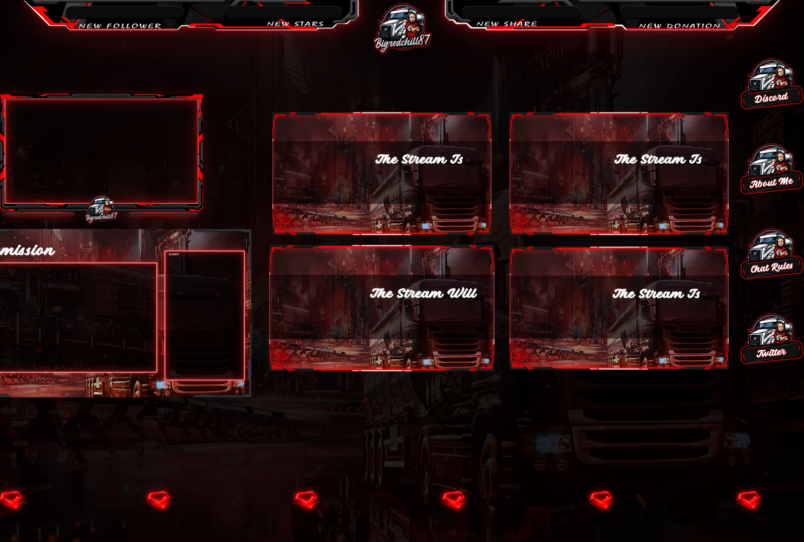 Animated Twitch Overlay designs by HASANI on Dribbble
