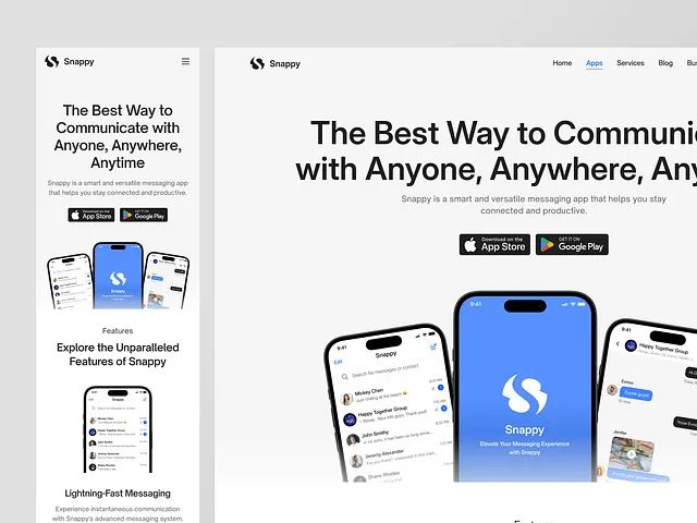 Features Page designs, themes, templates and downloadable graphic ...