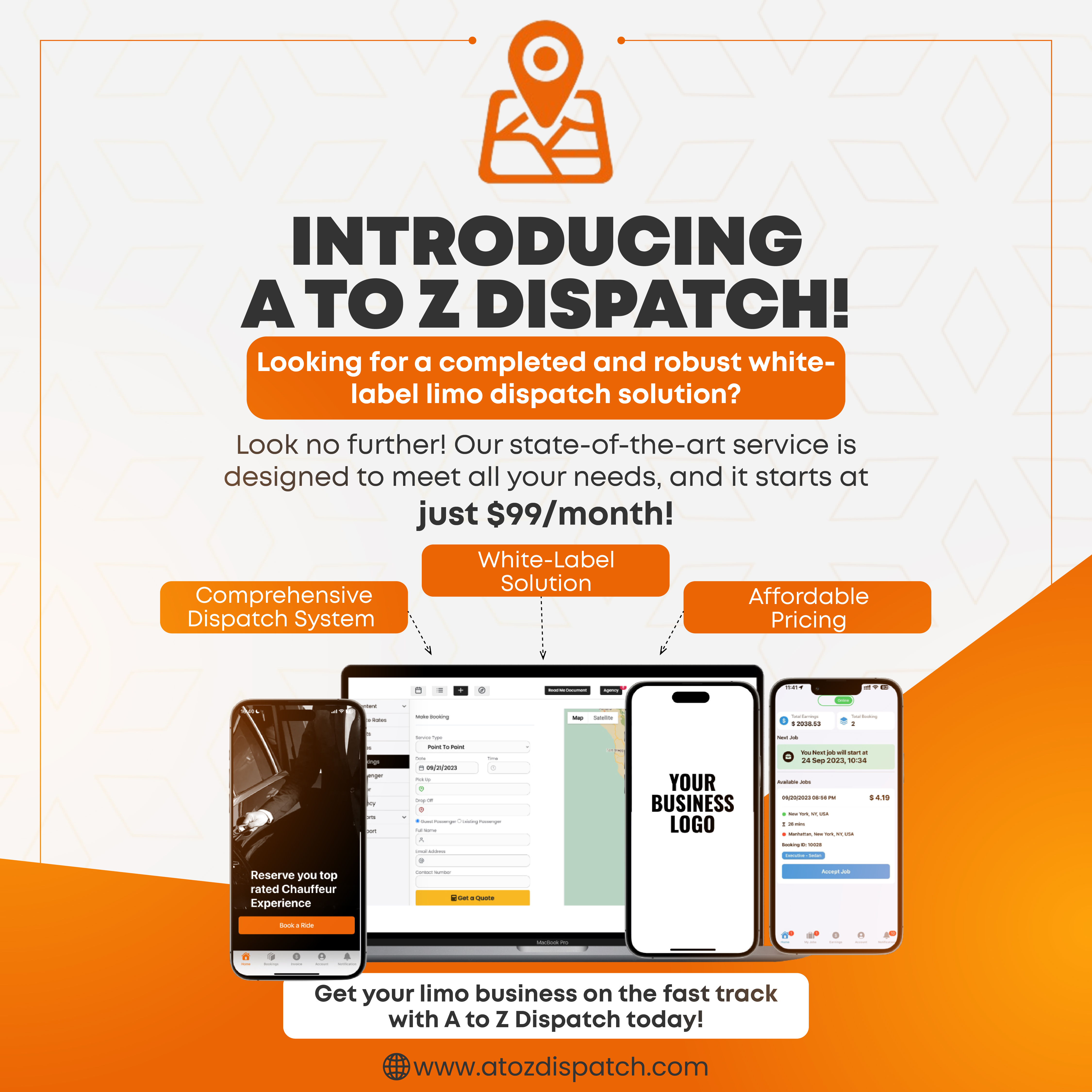 Chauffeur Dispatch System designs, themes, templates and downloadable ...