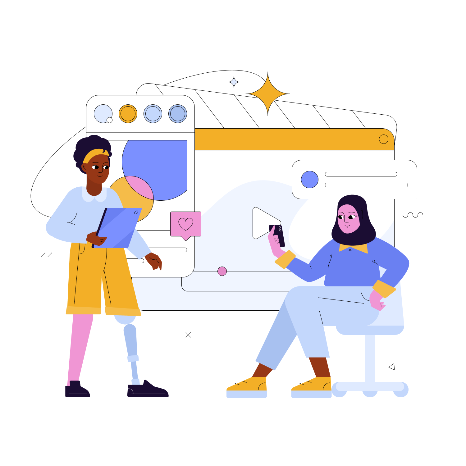 Illustration Constructor Figma Template by Sofia Ilinykh on Dribbble